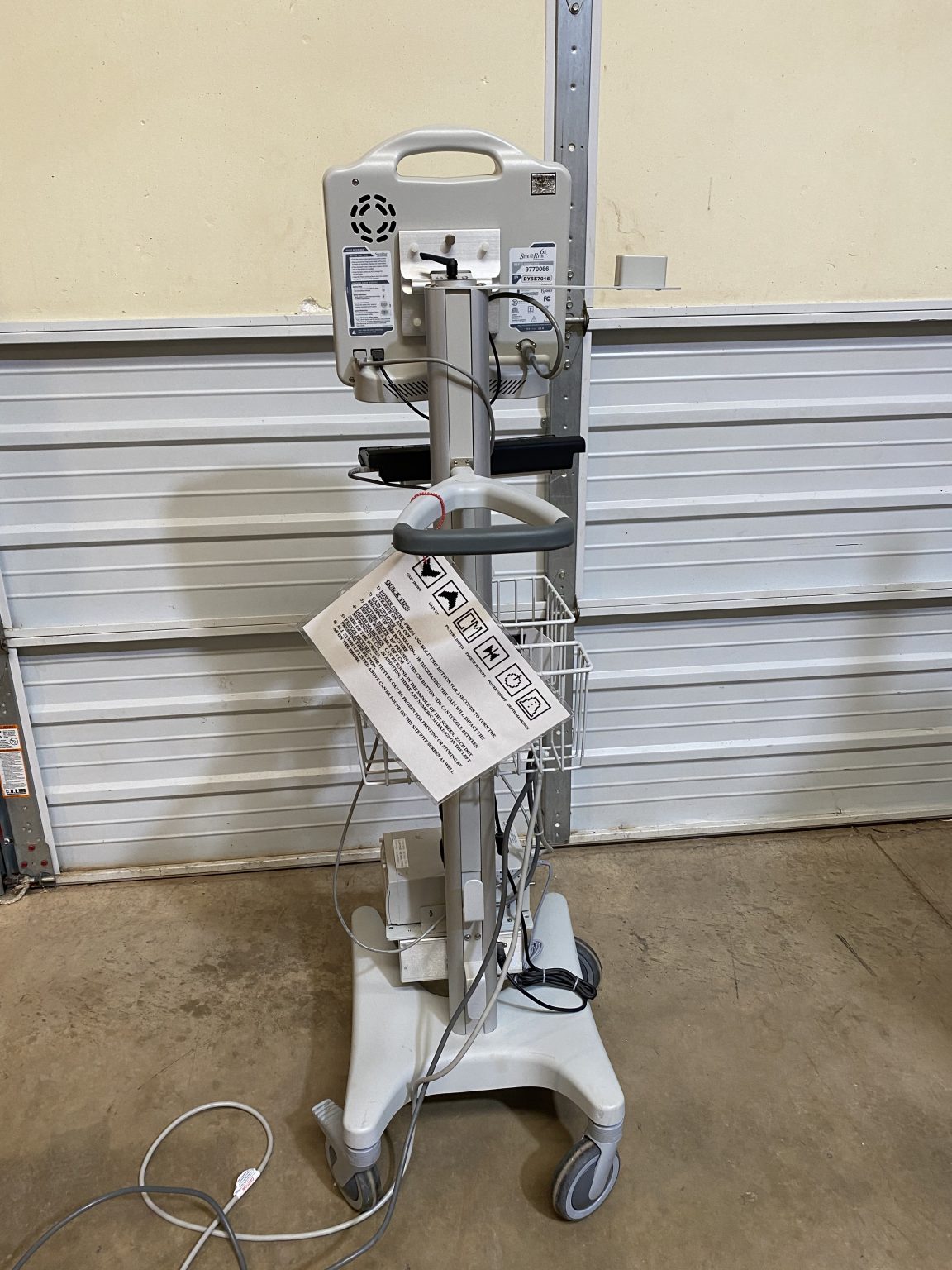 BARD 9770066 Site Rite 6 Ultrasound System Monitor W/ SiteRite 9770003 ...