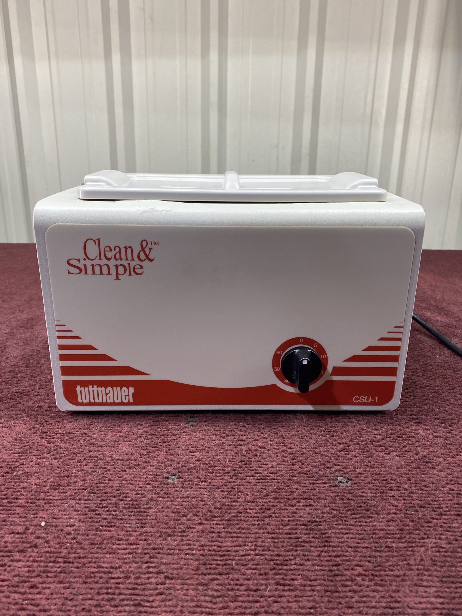 Tuttnauer Clean & Simple Ultrasonic Cleaning System CSU-1 (A3-4) - Medsold