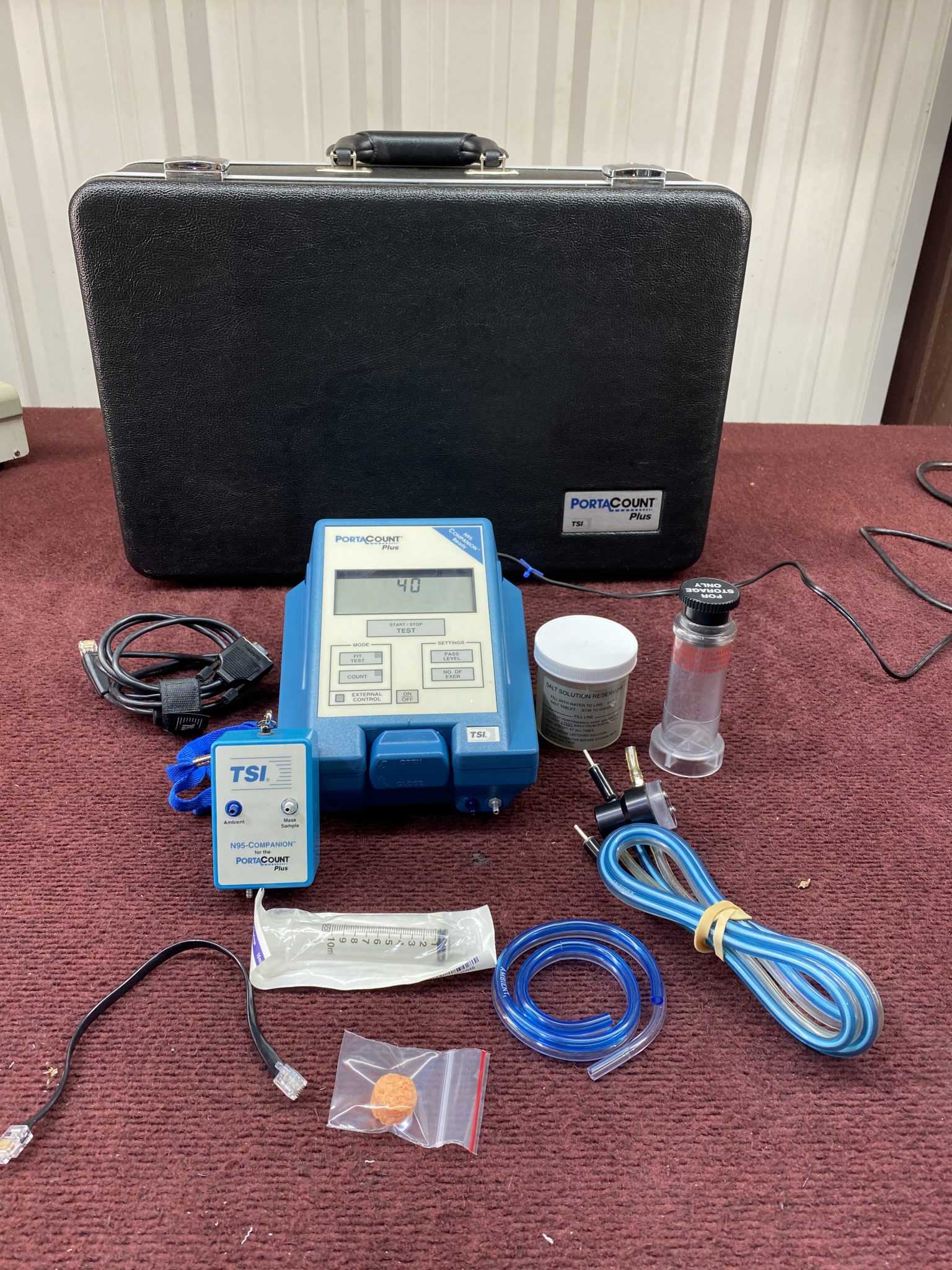 TSI PortaCount Porta Count Plus 8020A WITH accessories (A2-1) - Medsold