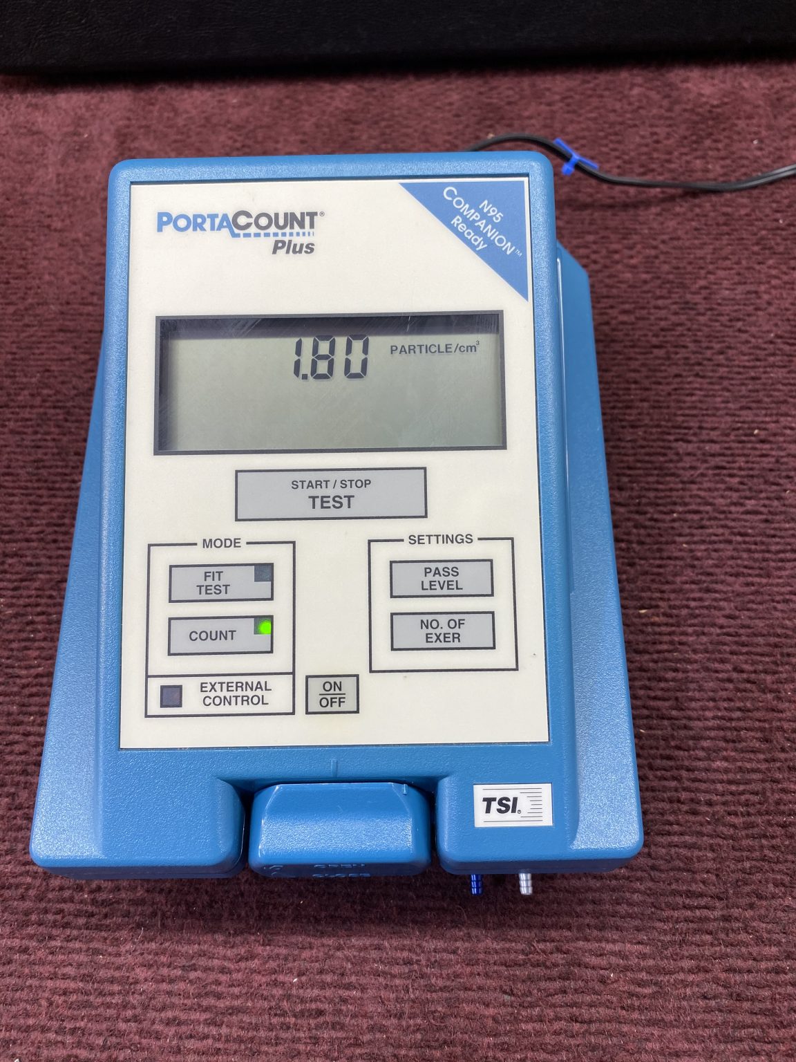 TSI PortaCount Porta Count Plus 8020A WITH accessories (A2-1) - Medsold