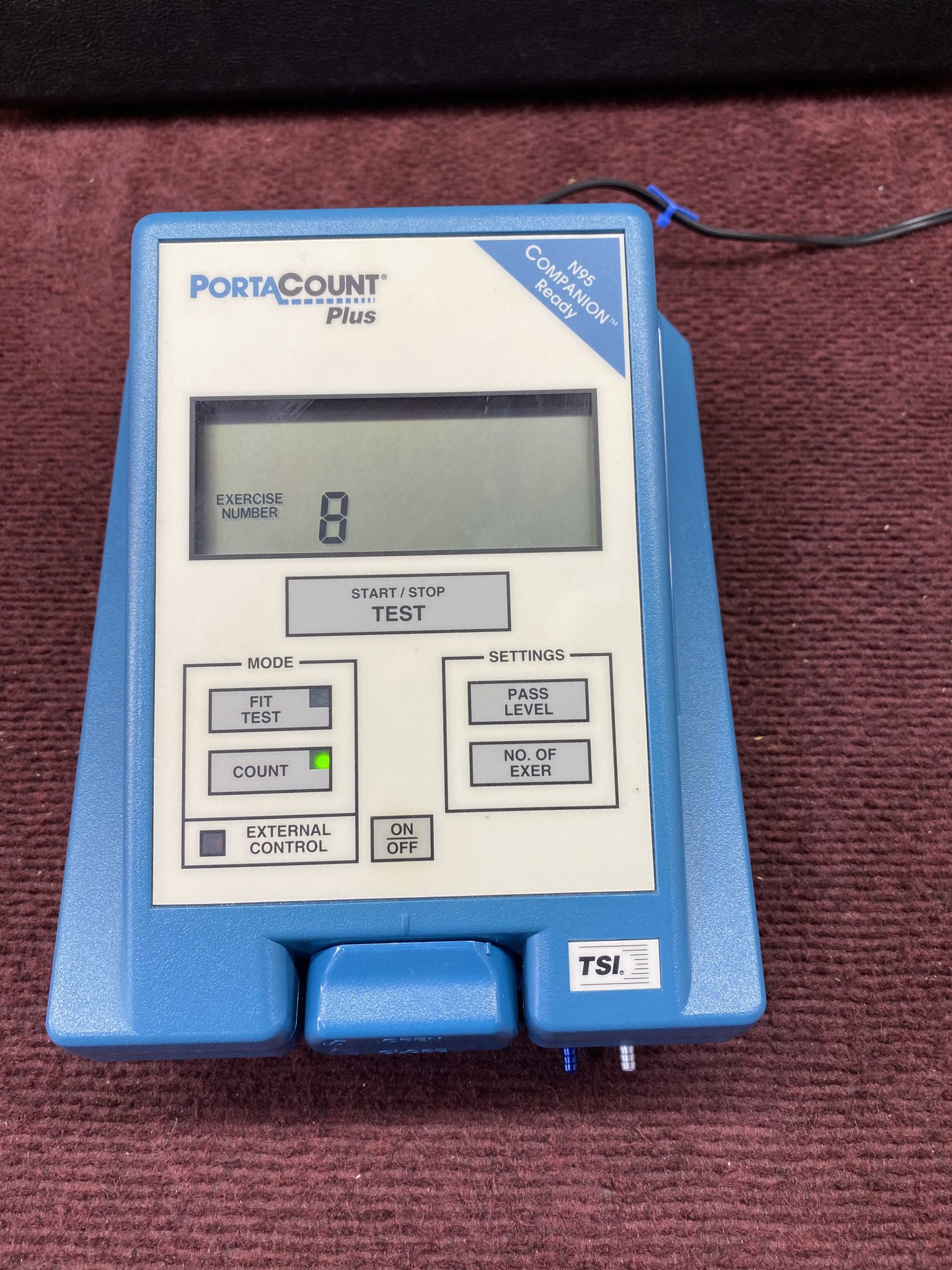 TSI PortaCount Porta Count Plus 8020A WITH accessories (A2-1) - Medsold