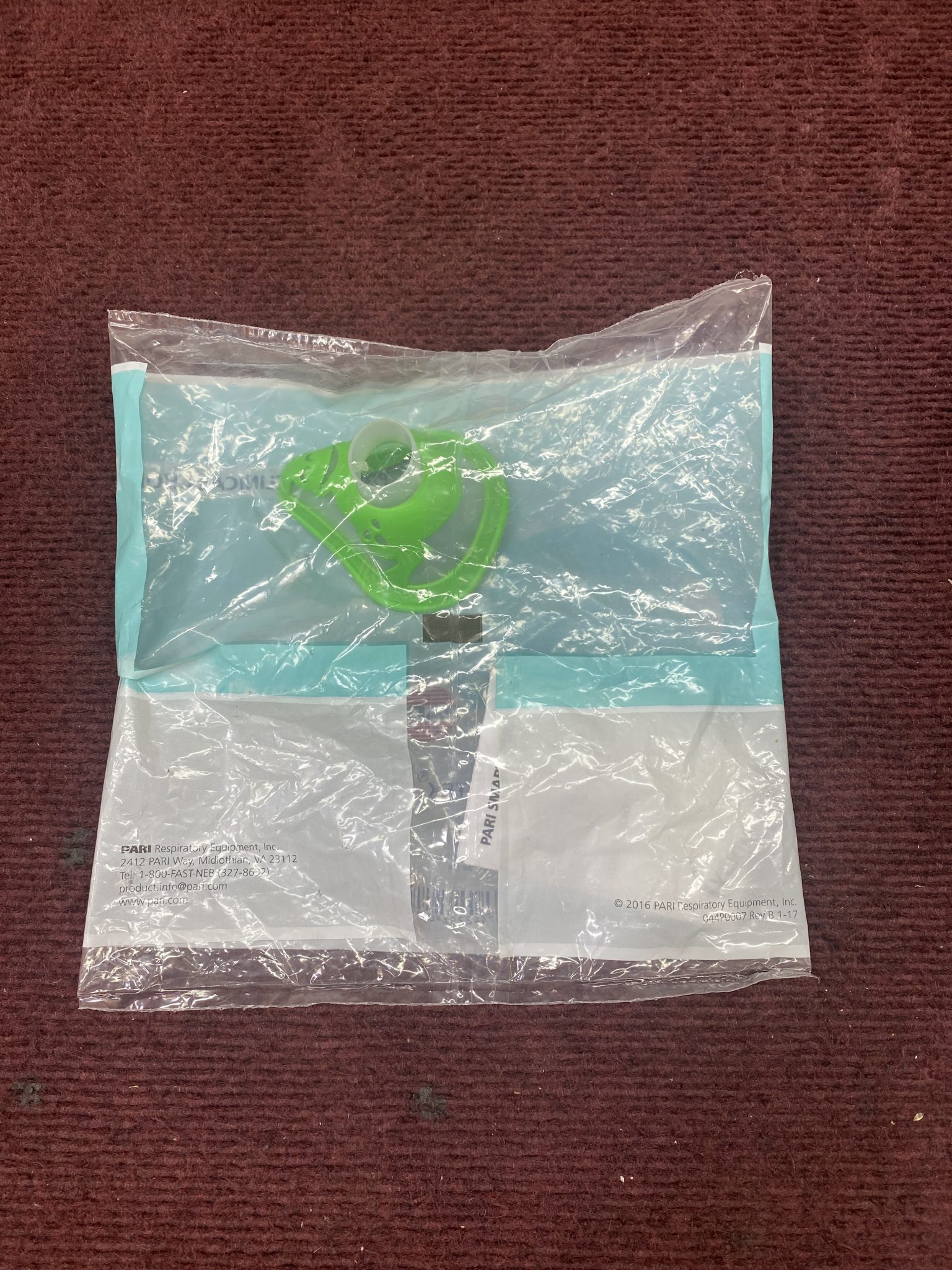 PARI SmartTouch Pediatric Vortex Masks 3 YR Frog Mask (MASK ONLY) (A3-3 ...