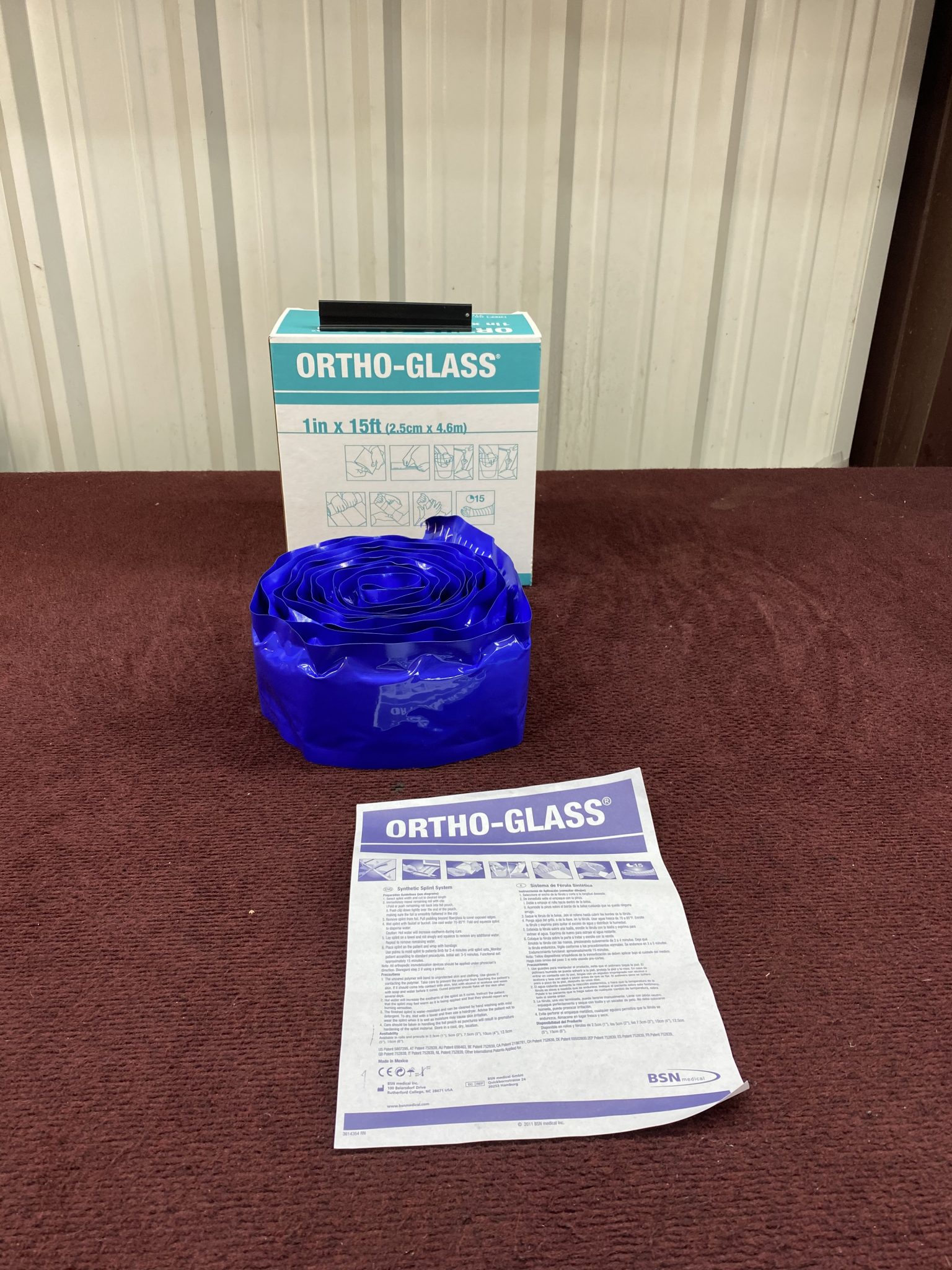 BSN medical Ortho-Glass # OG-1L1 (1in x 15ft) "2.5cm x 4.6m" (A5-2 ...