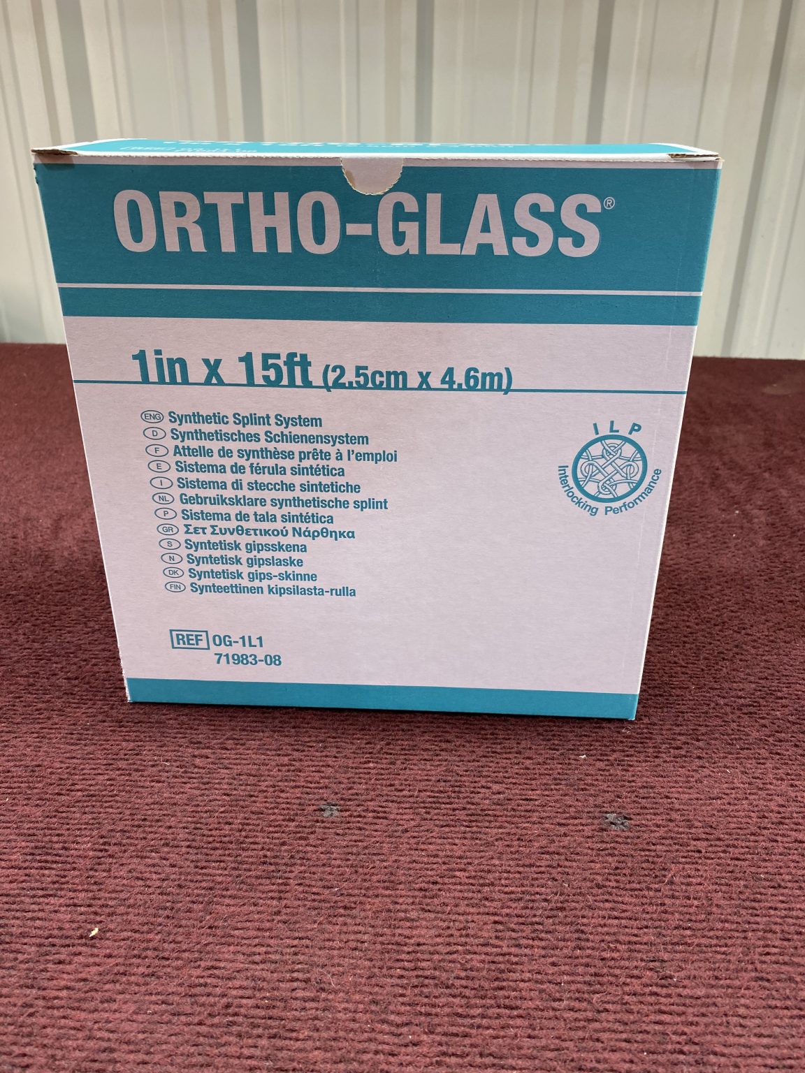 BSN medical Ortho-Glass # OG-1L1 (1in x 15ft) "2.5cm x 4.6m" (A5-2 ...