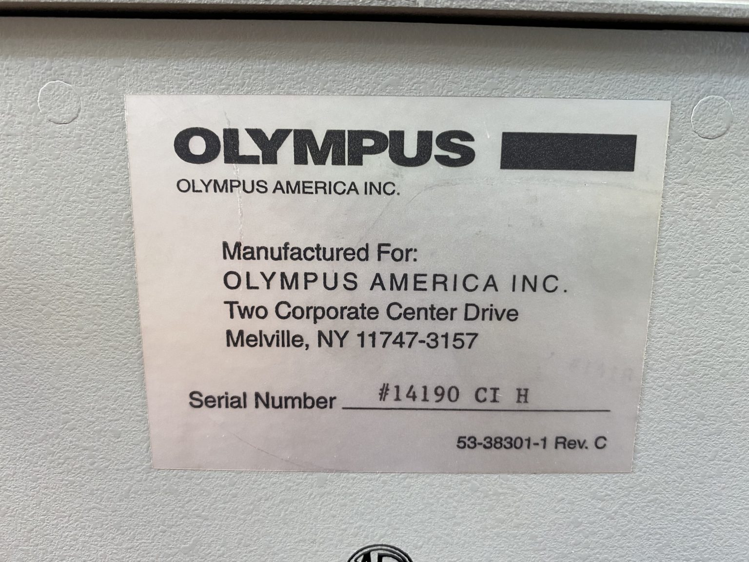 Olympus Surgical CO2 Insufflator-15L 53-38301-1 (A1-4) - Medsold