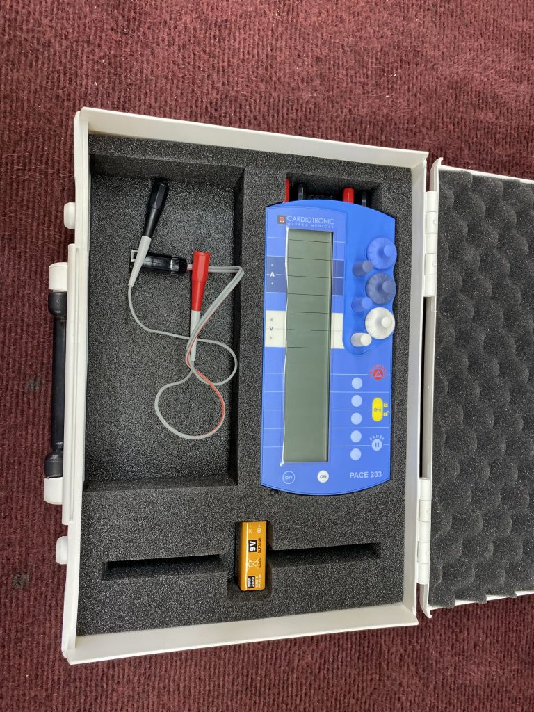 Osypka Medical PACE 203 External Dual Chamber Pacemaker With Case (A1-4 ...