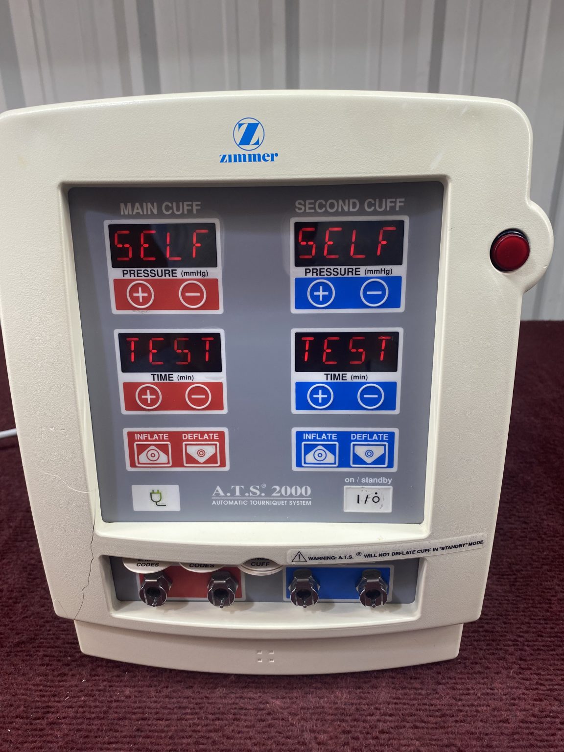 Zimmer ATS 2000 Automatic Tourniquet System (B5-4) - Medsold