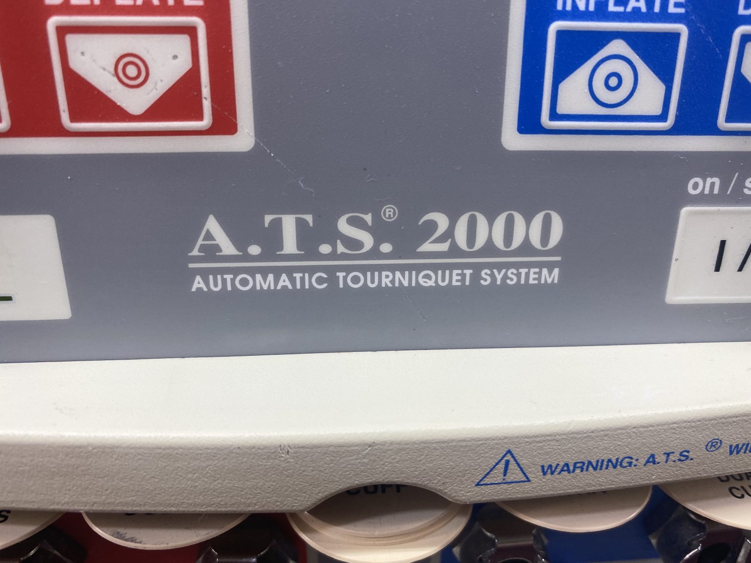 Zimmer ATS 2000 Automatic Tourniquet System w/ Hoses (B5-4) - Medsold
