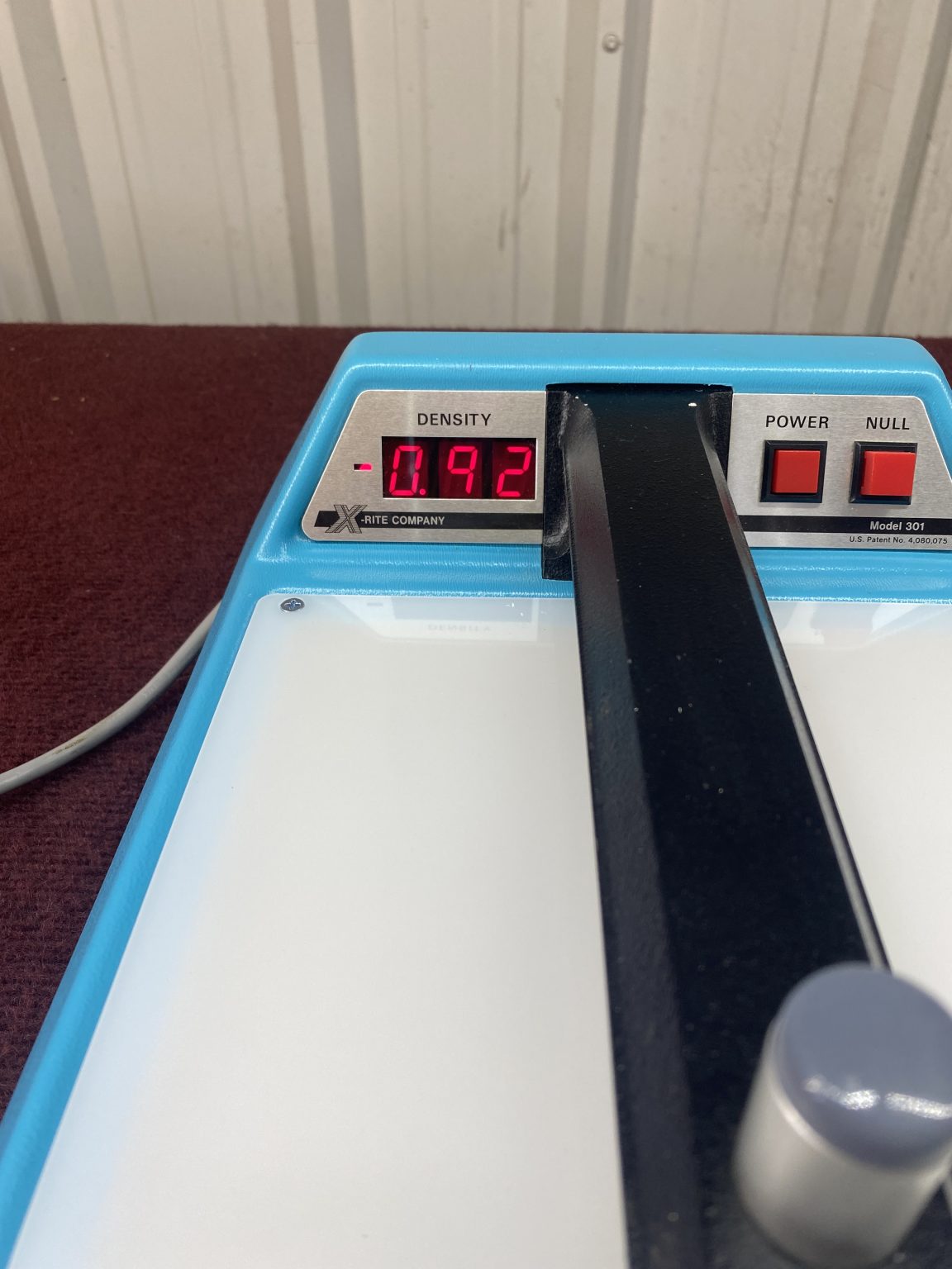 X-Rite 301 Transmission Densitometer (A5-2) - Medsold