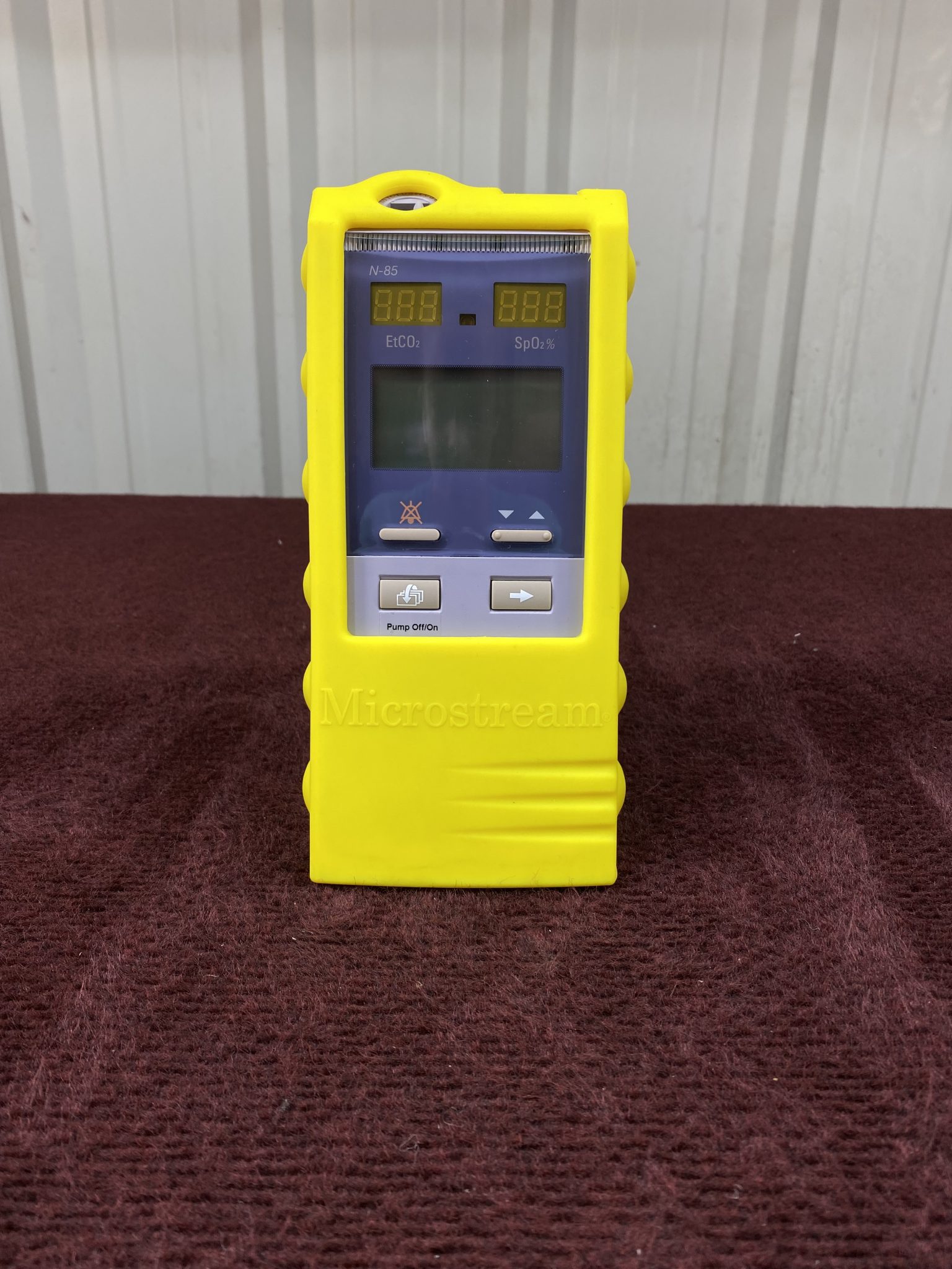 Nellcor Microstream Model N-85 Portable Bedside Capnograph Pulse ...