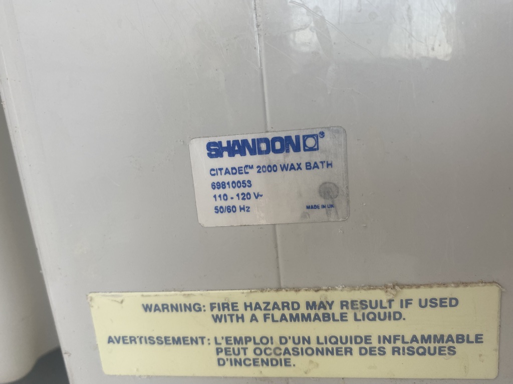 Thermo Electron Shandon Citadel 2000 Carousel Type Tissue Processor ...