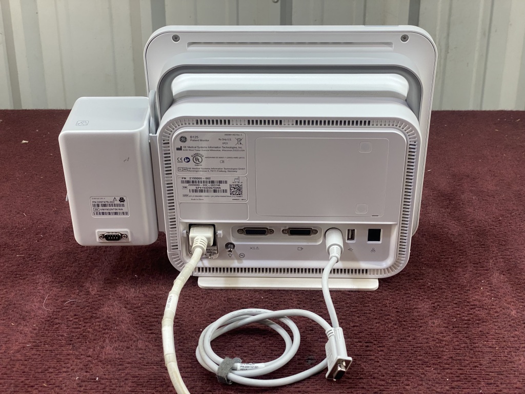 GE B125 Patient Monitor W/ GE Printer P/N 2097478-002 - Medsold