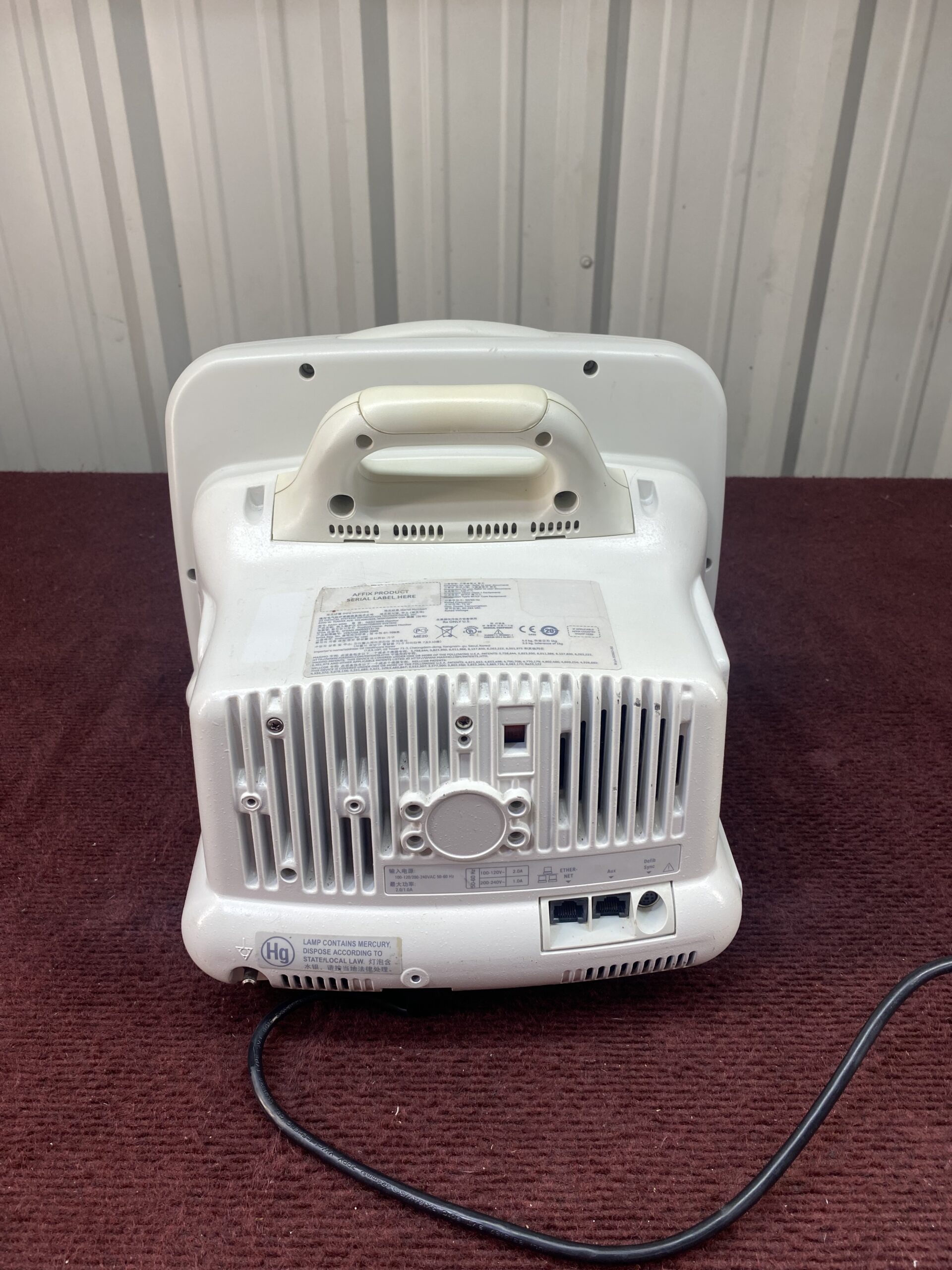 GE Dash 4000 Patient Monitor SpO2 NBP ECG Temp & Printer Nellcor - Medsold