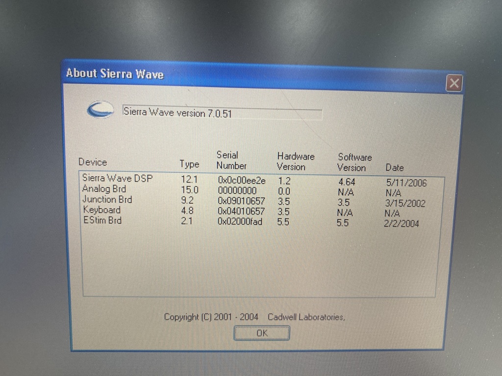 Cadwell Laboratories Sierra II system and 3 hand controls - Medsold