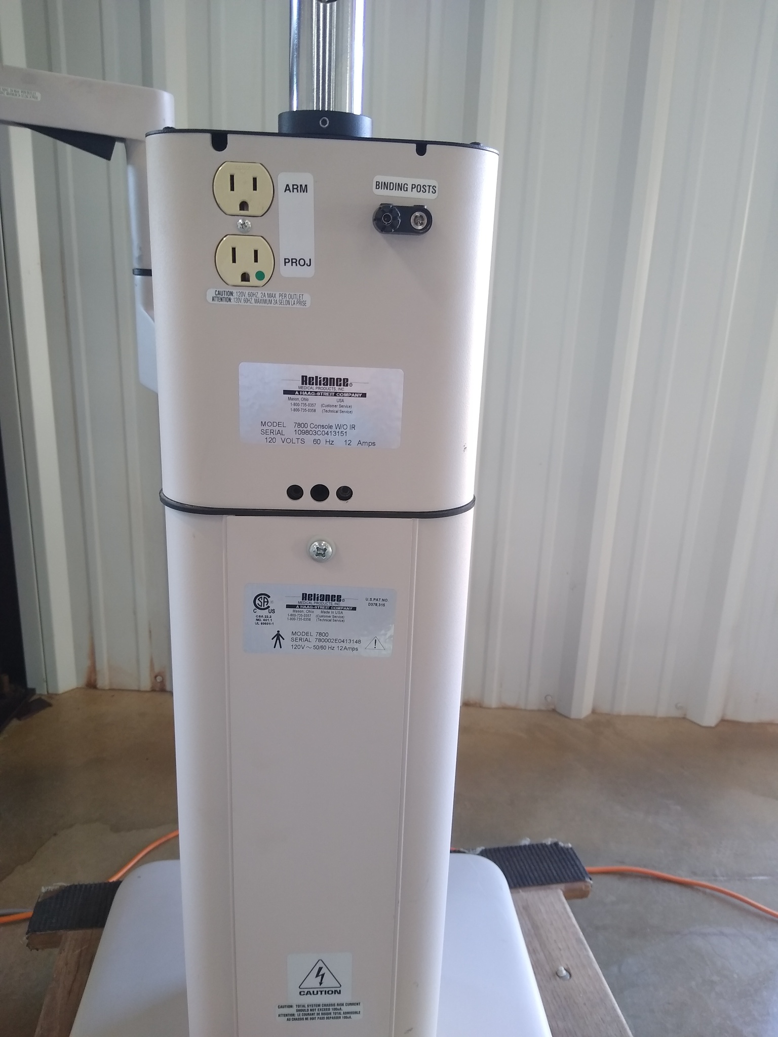 Reliance 7800 Slit Lamp Stand - Medsold