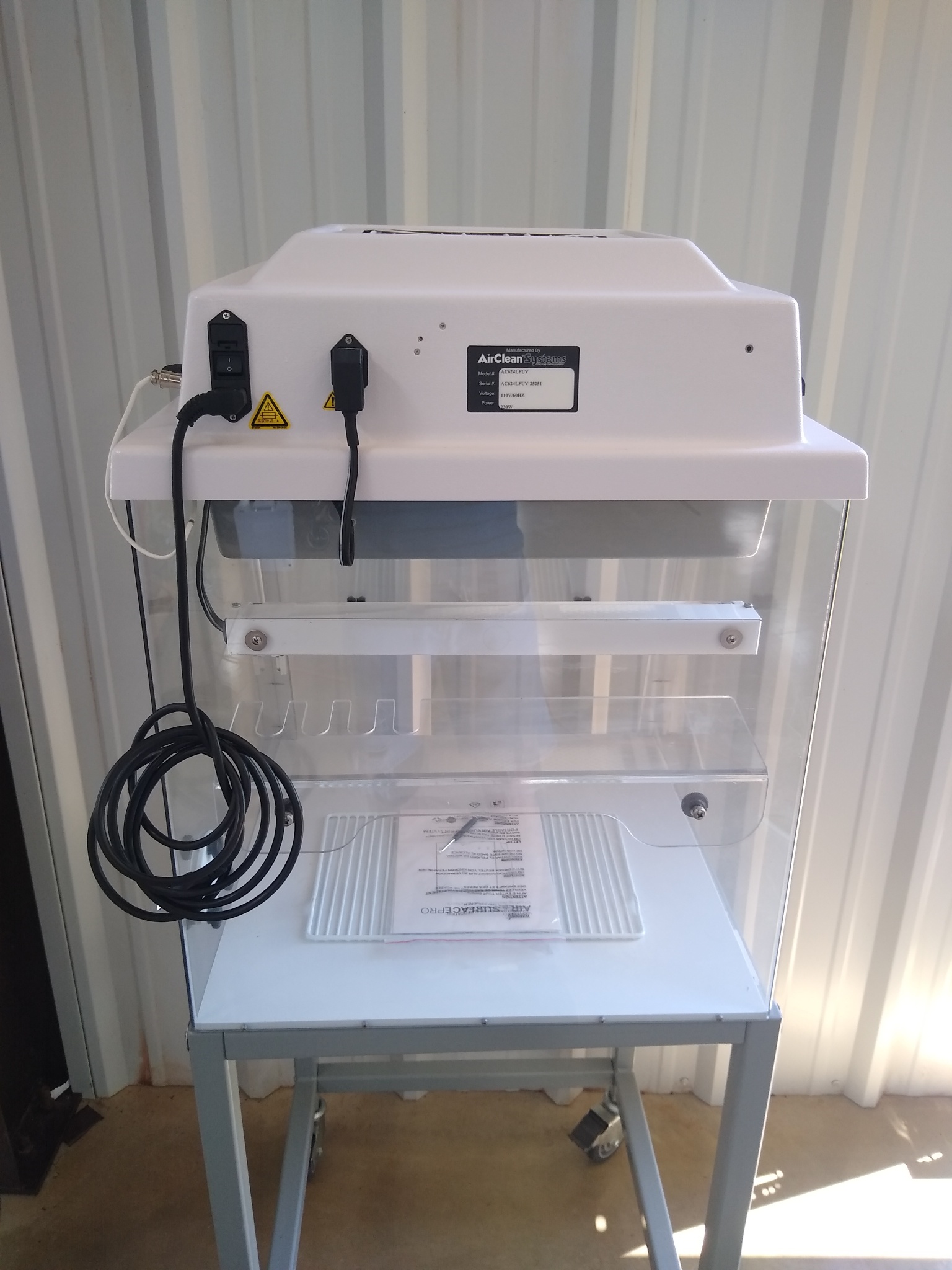 Airclean Systems Pcr Workstation at Kate Ogilvy blog