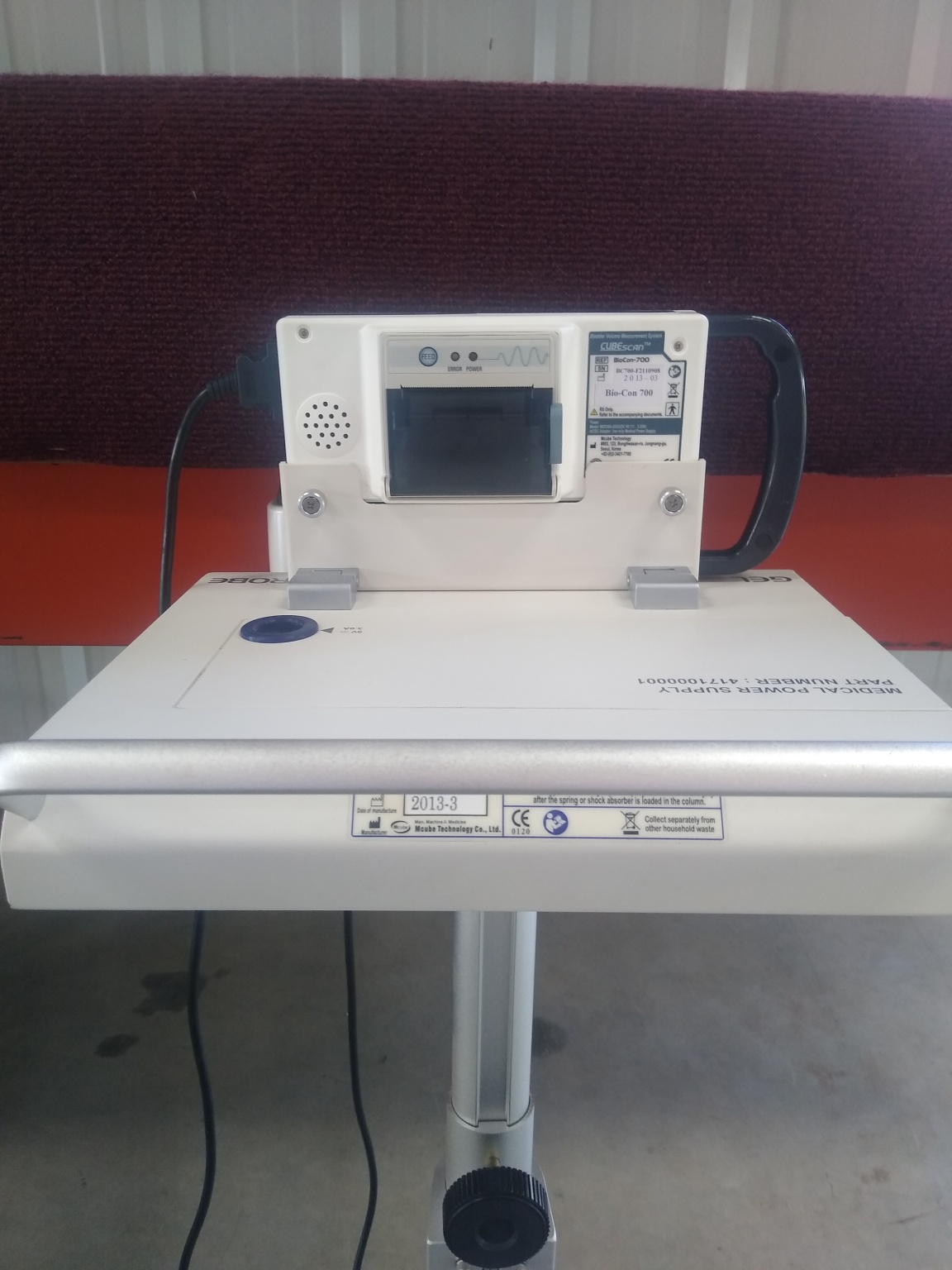 Invivo Precess MRI Patient Monitor and Cart. (Parts Only) - Medsold