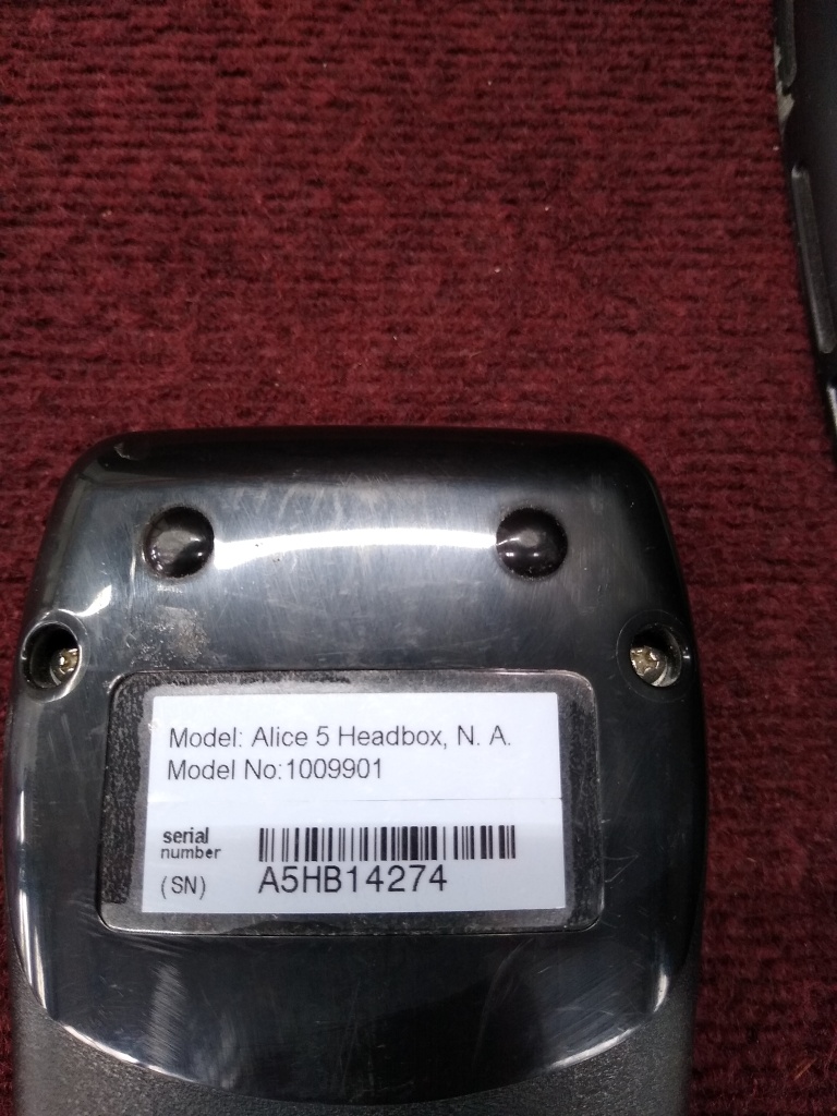 Respironics Alice 5 base station and headbox - Medsold