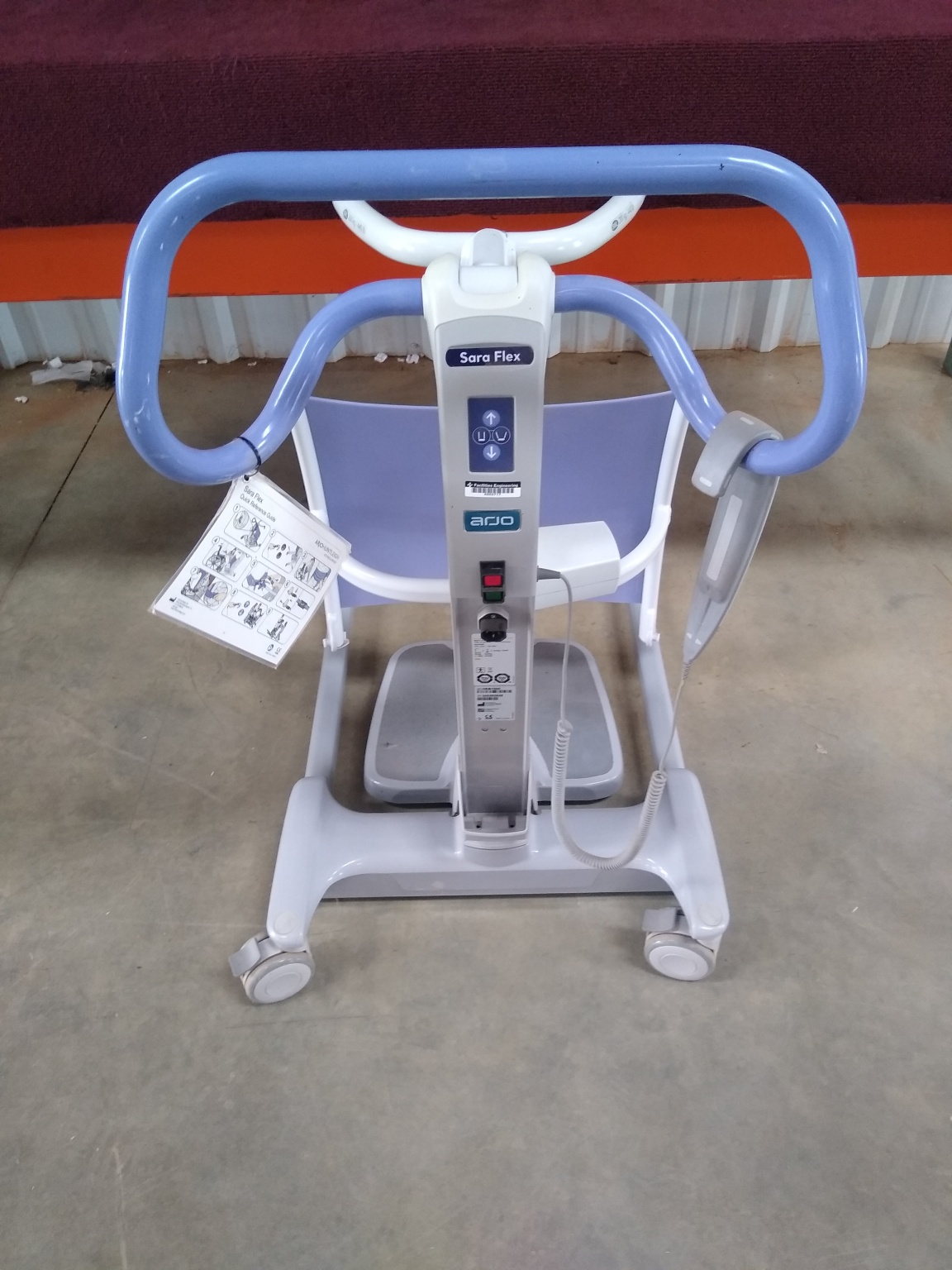 Arjo SARA flex HEB1000 SIT-TO-STAND TRANSFER LIFT ASSIST AID (parts ...