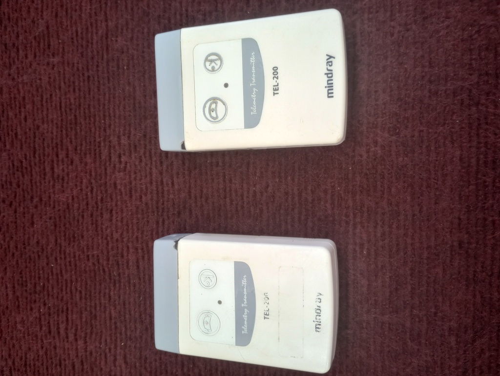 Mindray Tel-200 Compact Telemetry Transmitter FOR PARTS /REPAIR - Medsold