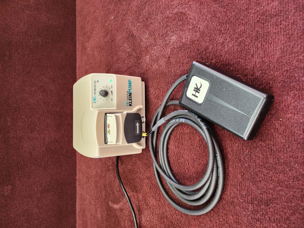 HK Surgical Klein Pump w/Foot Pedal - Medsold