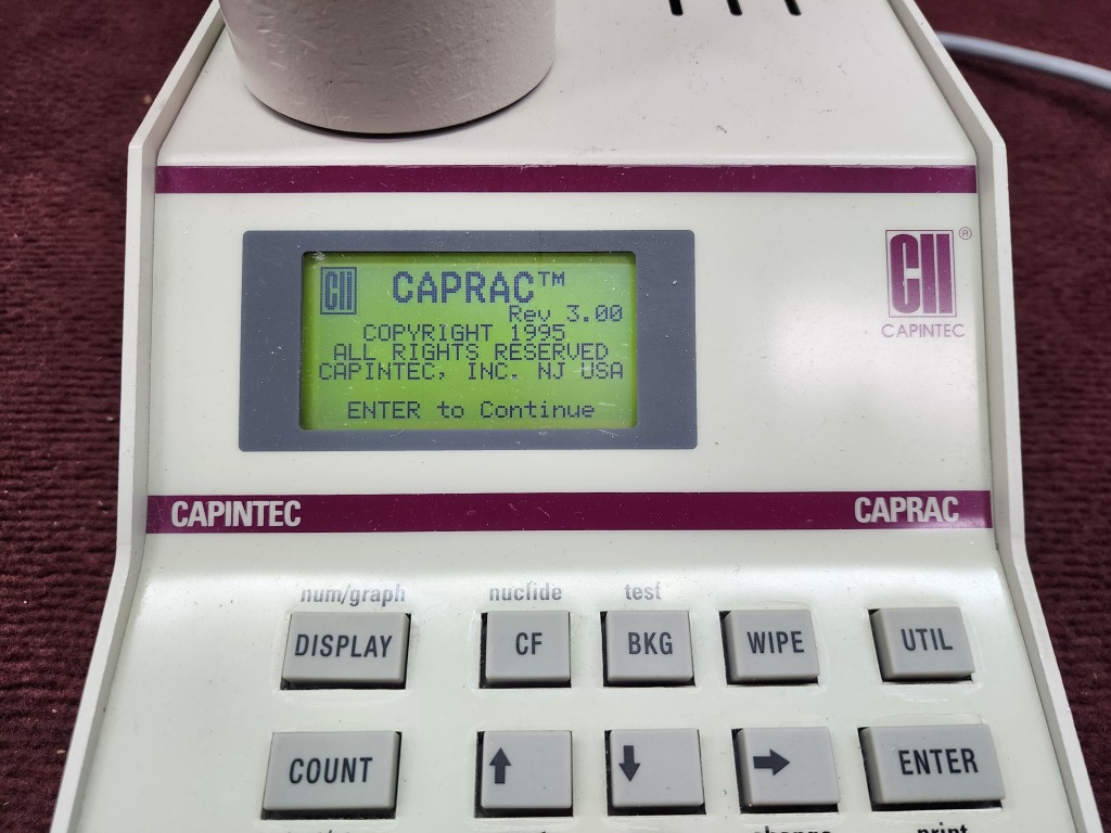 CAPINTEC CAPRAC Wipe Test Counter (C2-2) - Medsold