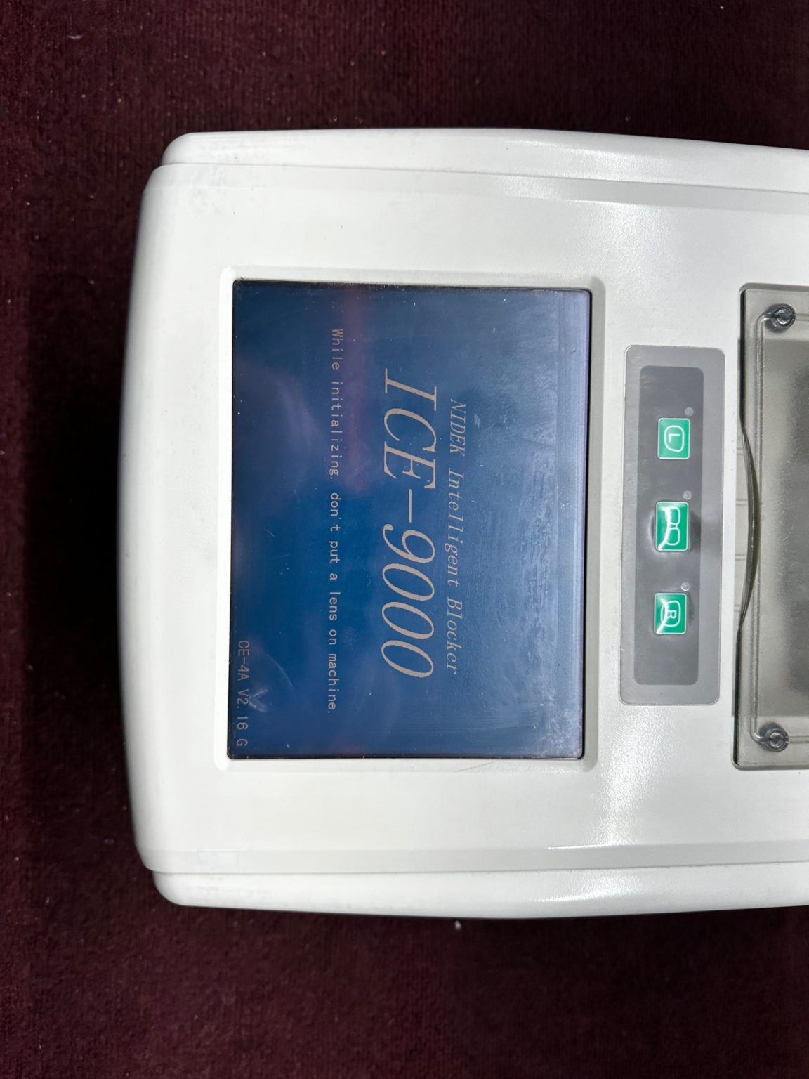 Santinelli Nidek Intelligent blocker ICE-9000 - Medsold