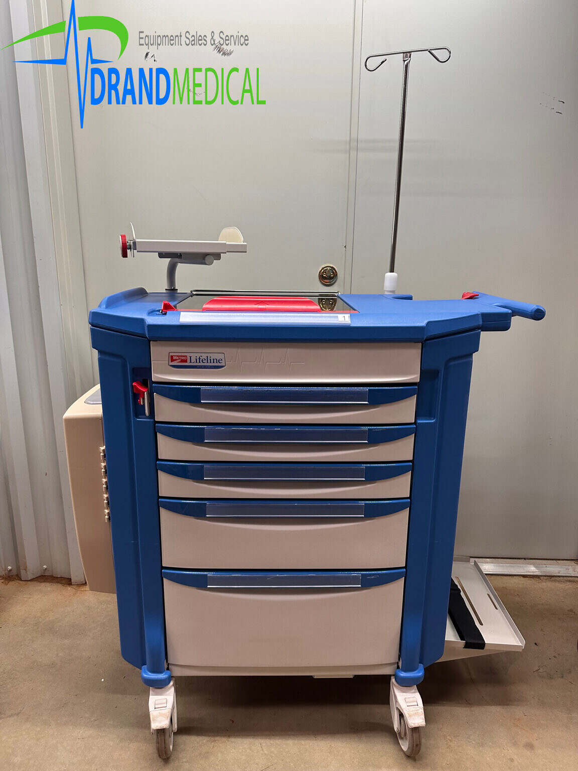 Metro Lifeline CO5-990A Medical Emergency Crash Cart - Medsold