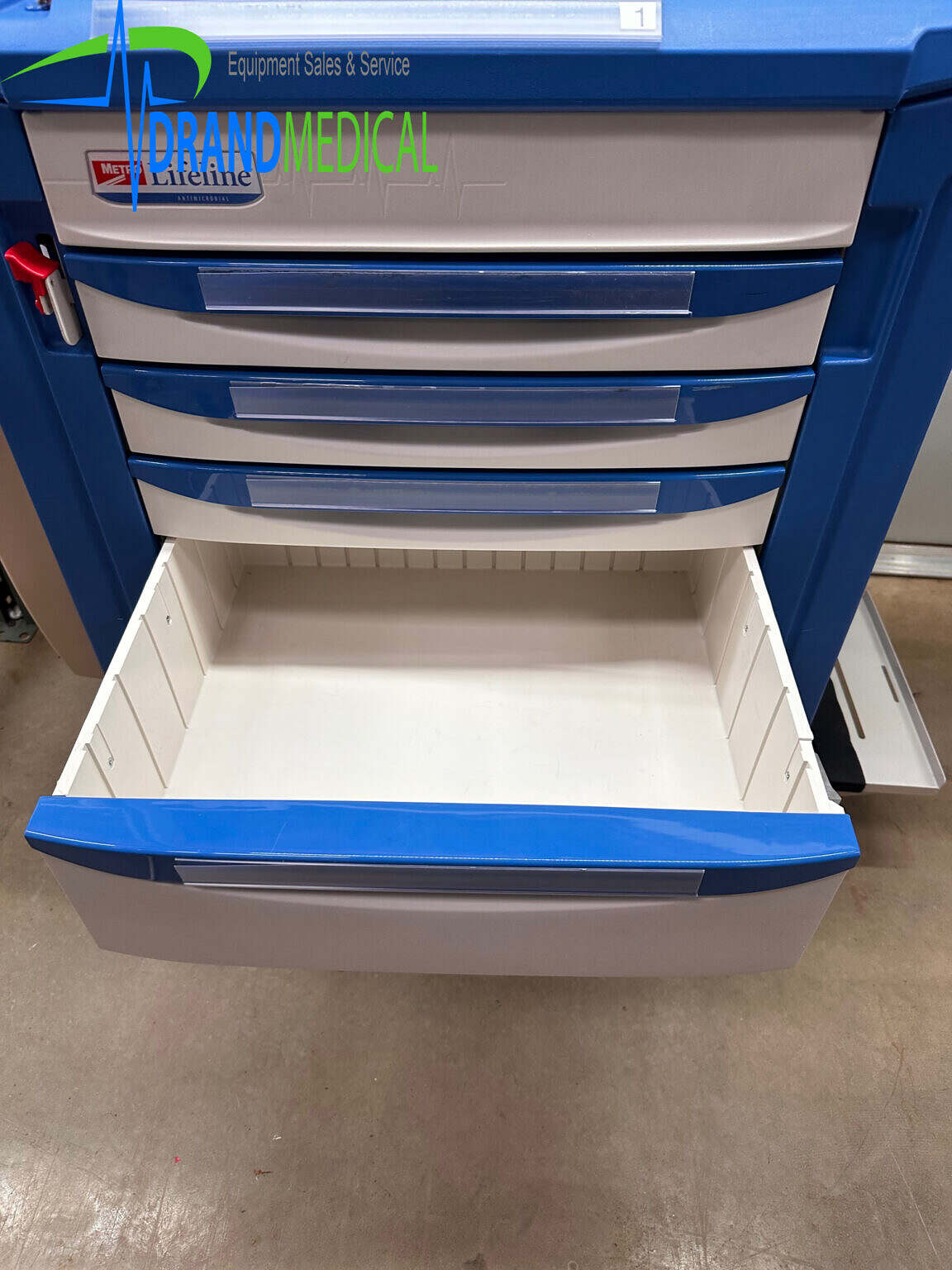 Metro Lifeline CO5-990A Medical Emergency Crash Cart - Medsold