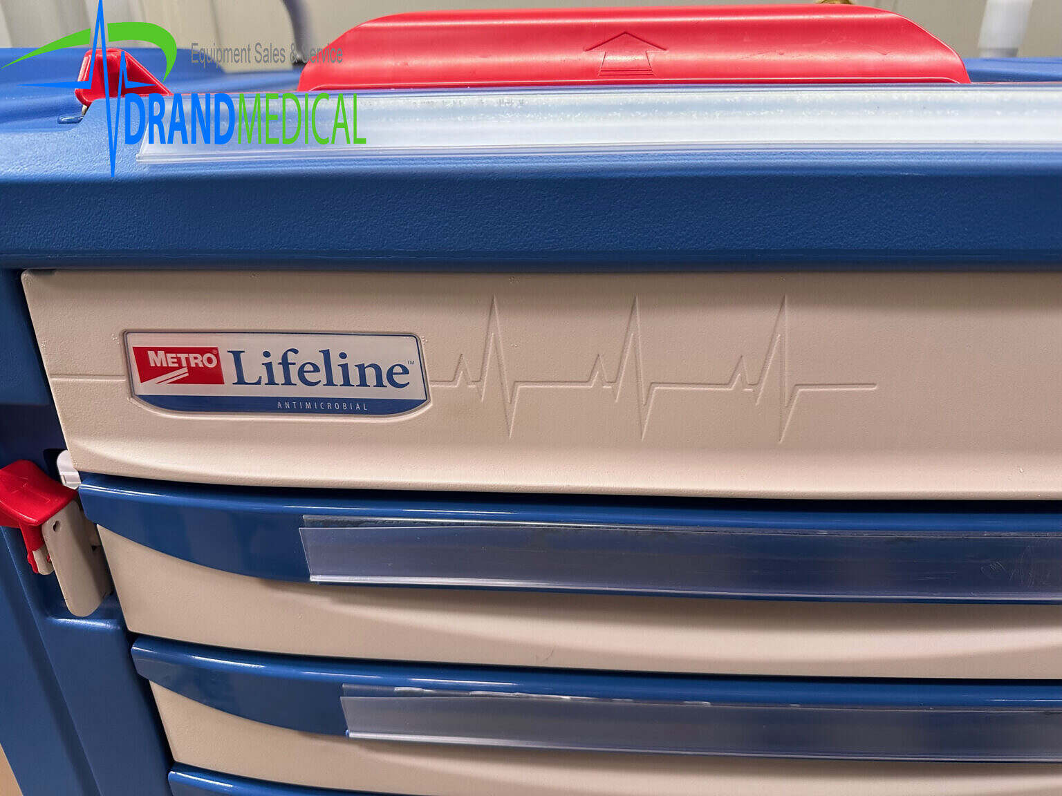 Metro Lifeline CO5-990A Medical Emergency Crash Cart - Medsold