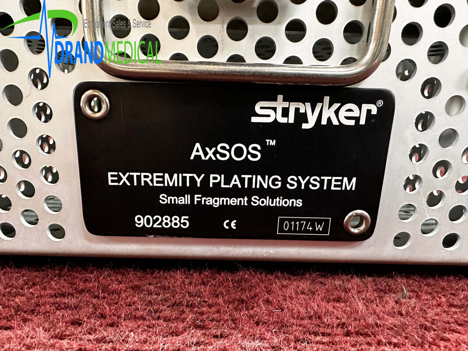 Stryker AxSOS Extremity Plating System 902885 (A7-4) - Medsold