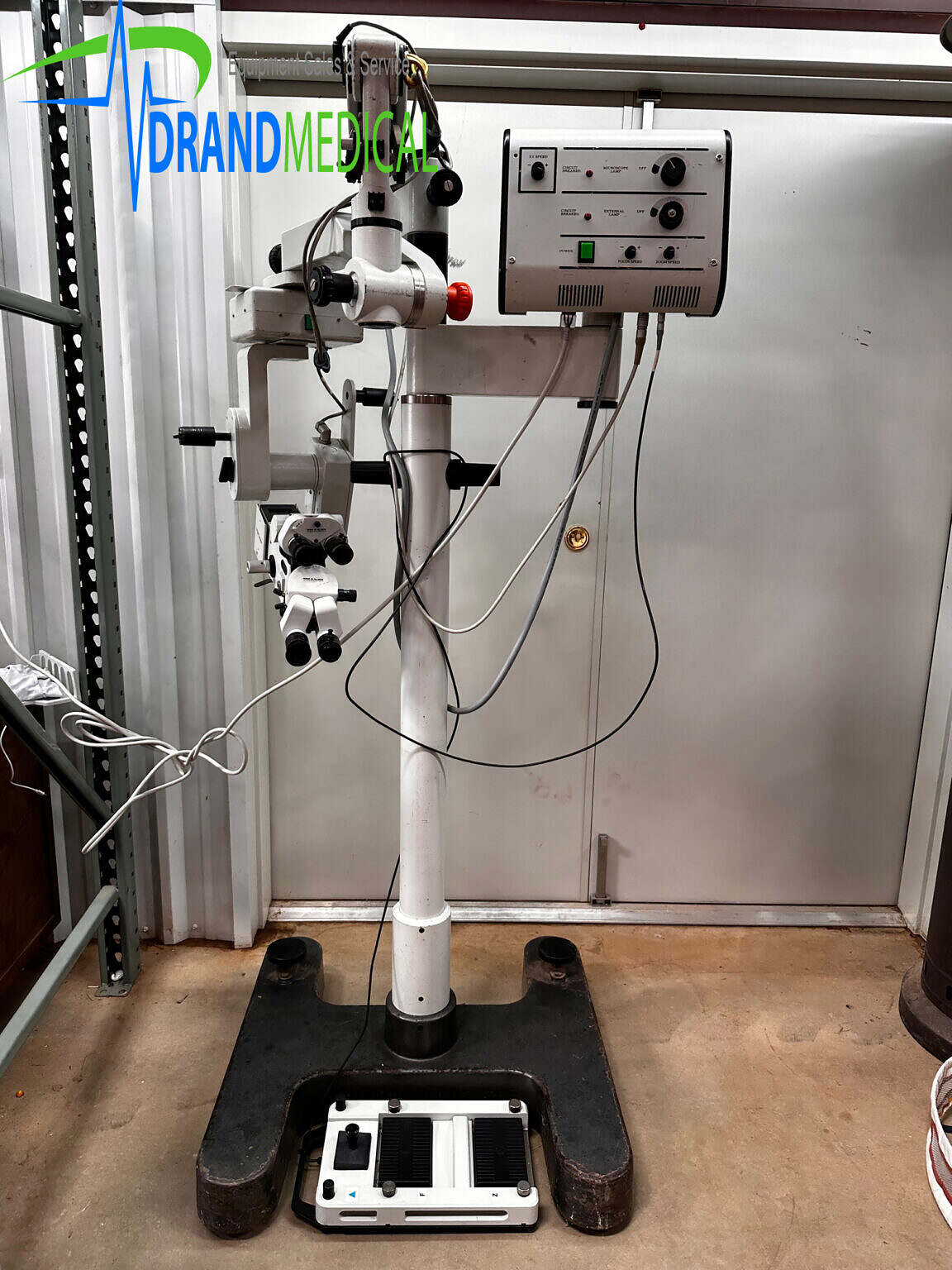 Leica Wild Heerbrugg M690 Microscope Dual Mount Binoculars W/ MEL53 ...