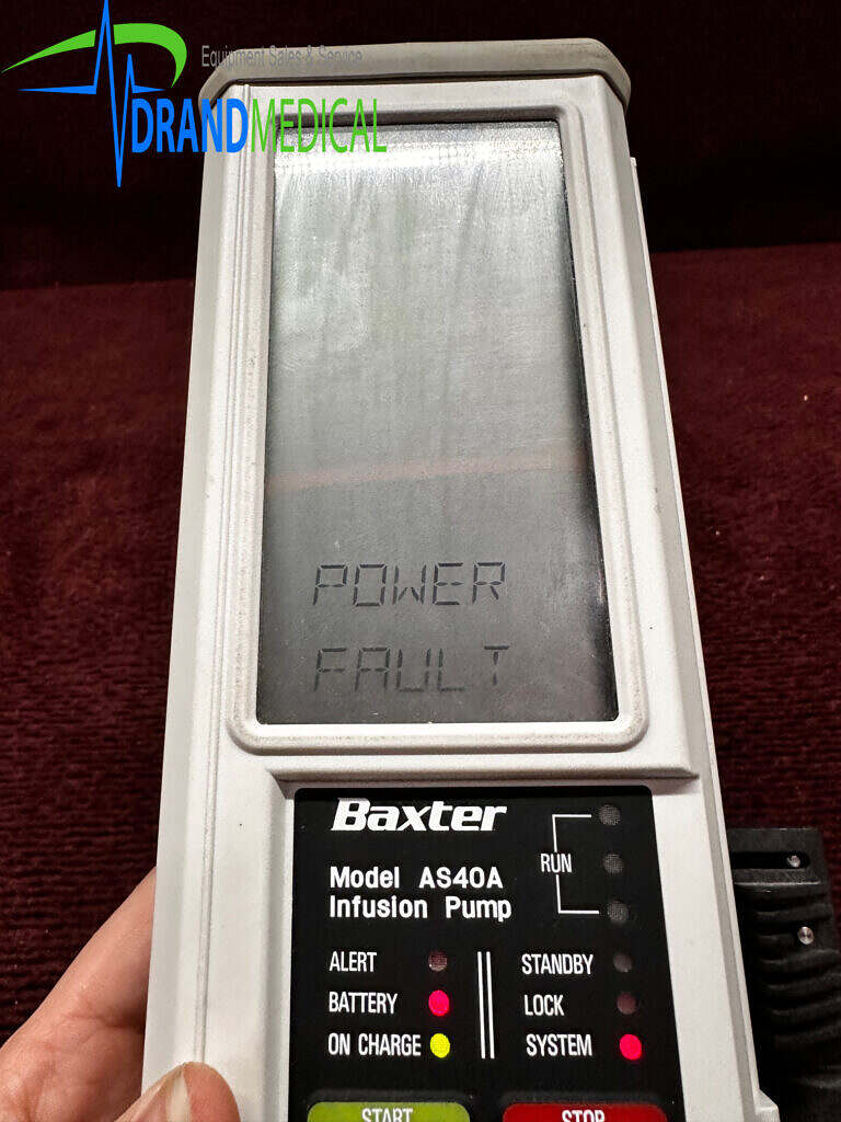 Baxter Healthcare Auto Syringe AS40A W/ Pole Clamp(B7-3) - Medsold