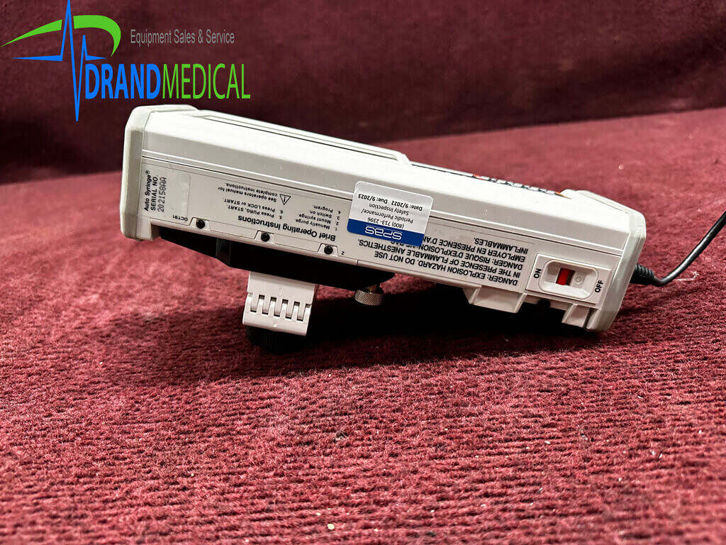 Baxter Healthcare Auto Syringe AS40A W/ Pole Clamp(B7-3) - Medsold