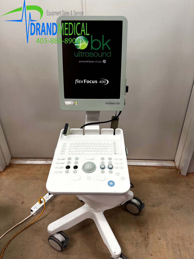 BK Medical 1202 Flex Focus 400 Ultrasound Scanner W/ type 8811 probe - Medsold