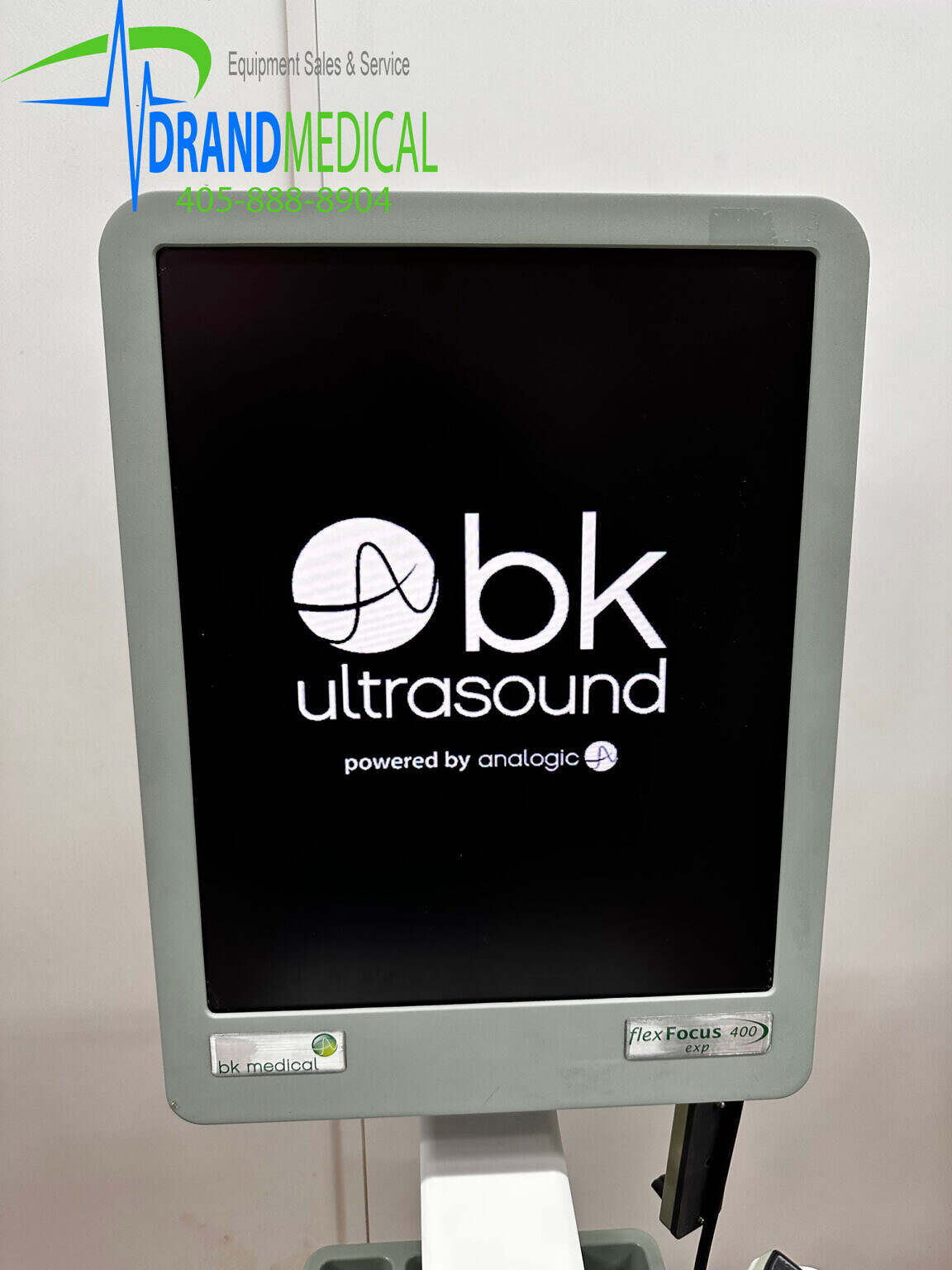 BK Medical 1202 Flex Focus 400 Ultrasound Scanner W/ type 8811 probe - Medsold