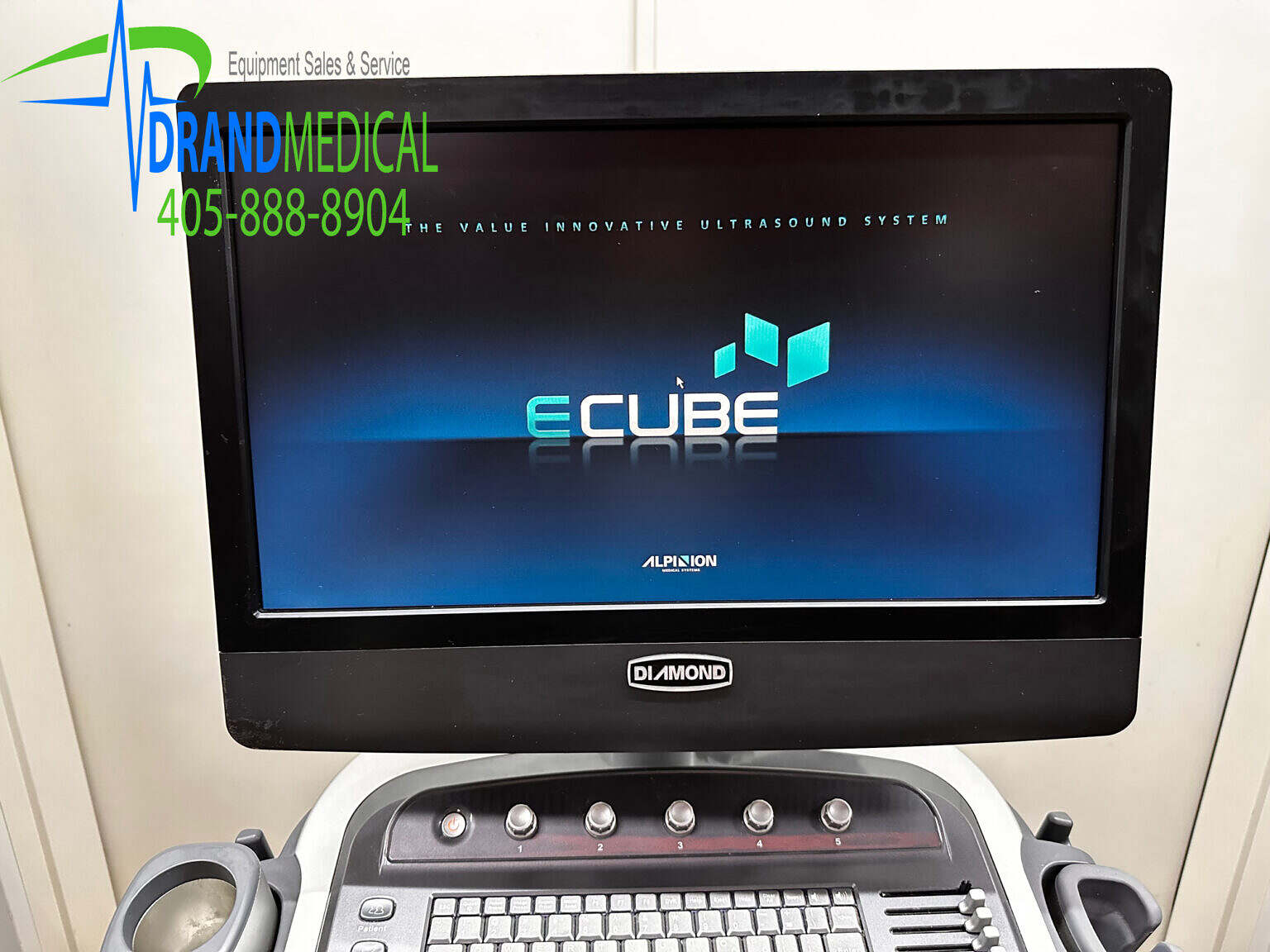 Alpinion Diamond E-Cube 9 W/ SC1-6, L3-12, EC3-10 Transducers - Medsold