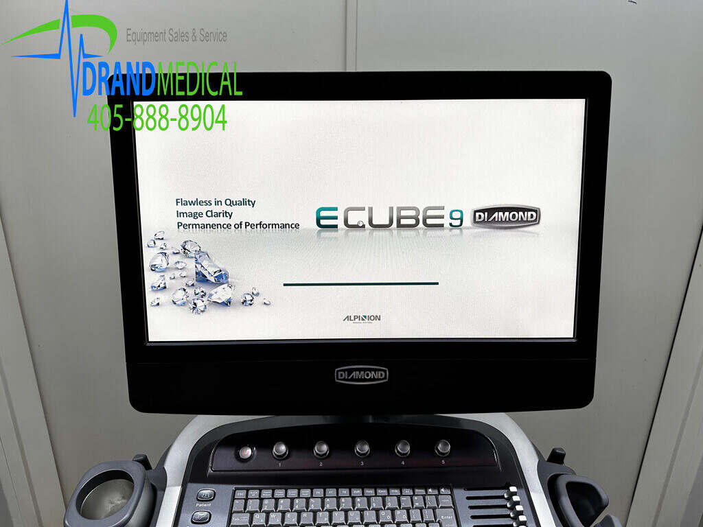 Alpinion Diamond E-Cube 9 W/ SC1-6, L3-12, EC3-10 Transducers - Medsold