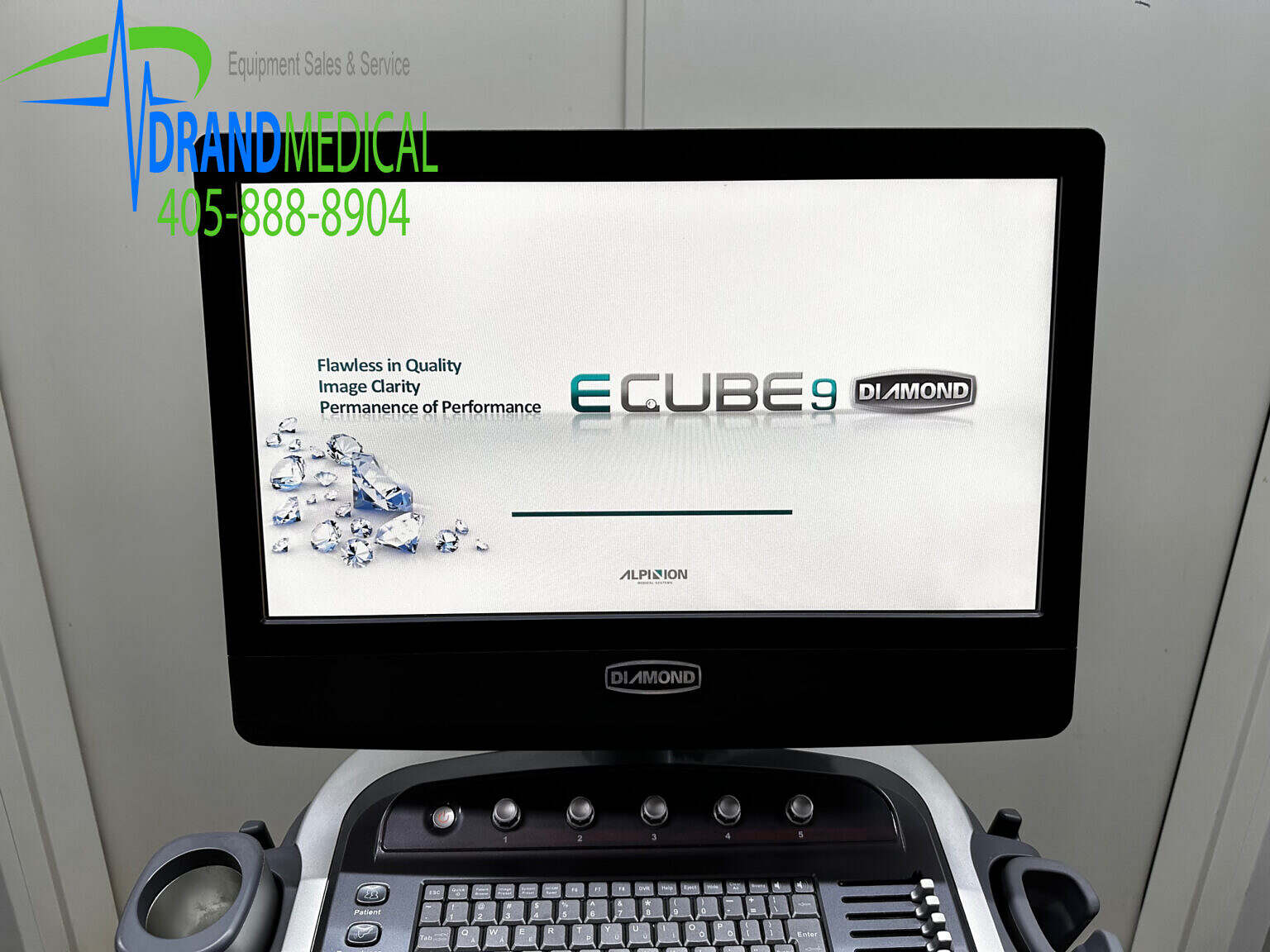 Alpinion Diamond E-Cube 9 W/ SC1-6, L3-12, EC3-10 Transducers - Medsold