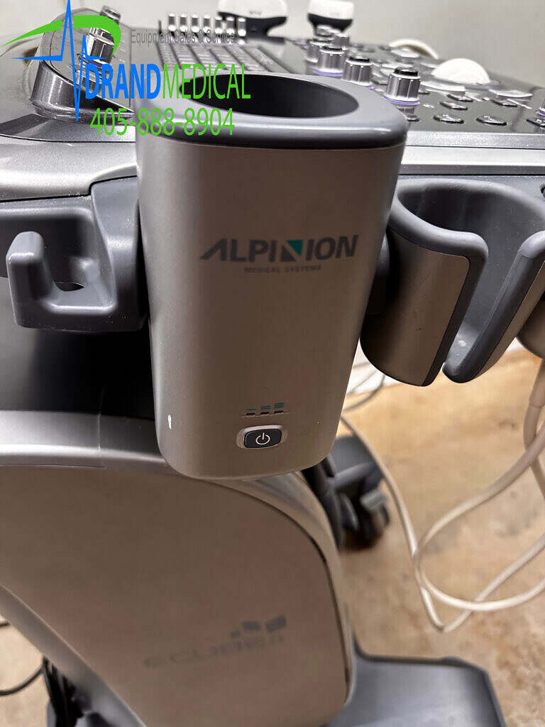 Alpinion Diamond E-Cube 9 W/ SC1-6, L3-12, EC3-10 Transducers - Medsold