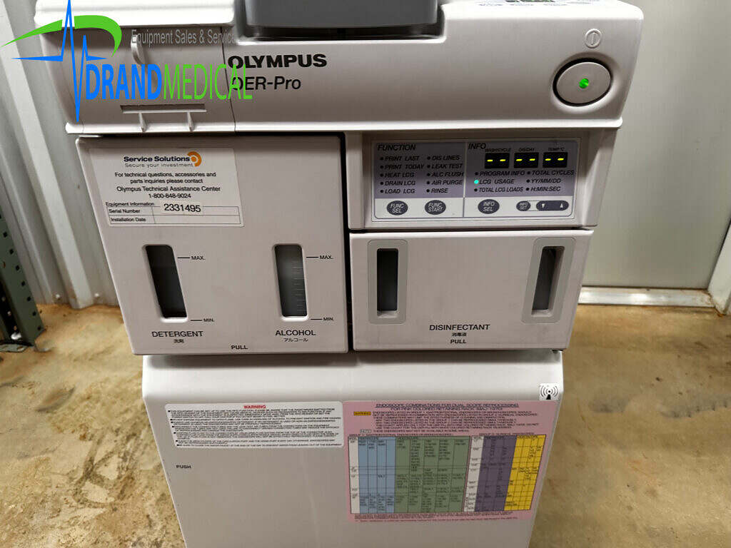 Olympus OER-Pro Endoscope Ultrasonic Reprocessor Sterilizer Disinfector ...
