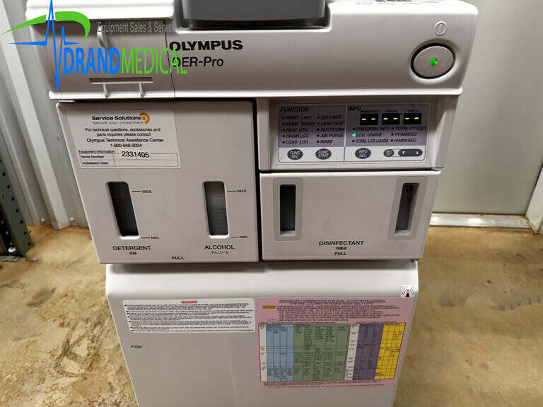 Olympus OER-Pro Endoscope Ultrasonic Reprocessor Sterilizer Disinfector ...