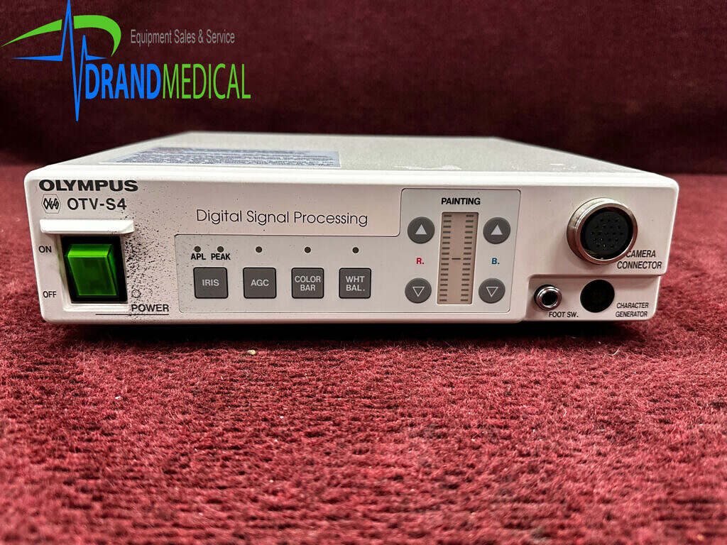 OLYMPUS OTV-S4 CAMERA SYSTEM COMEPLETE W/CAMERA HEAD AND COUPLER AF-TF2 ...