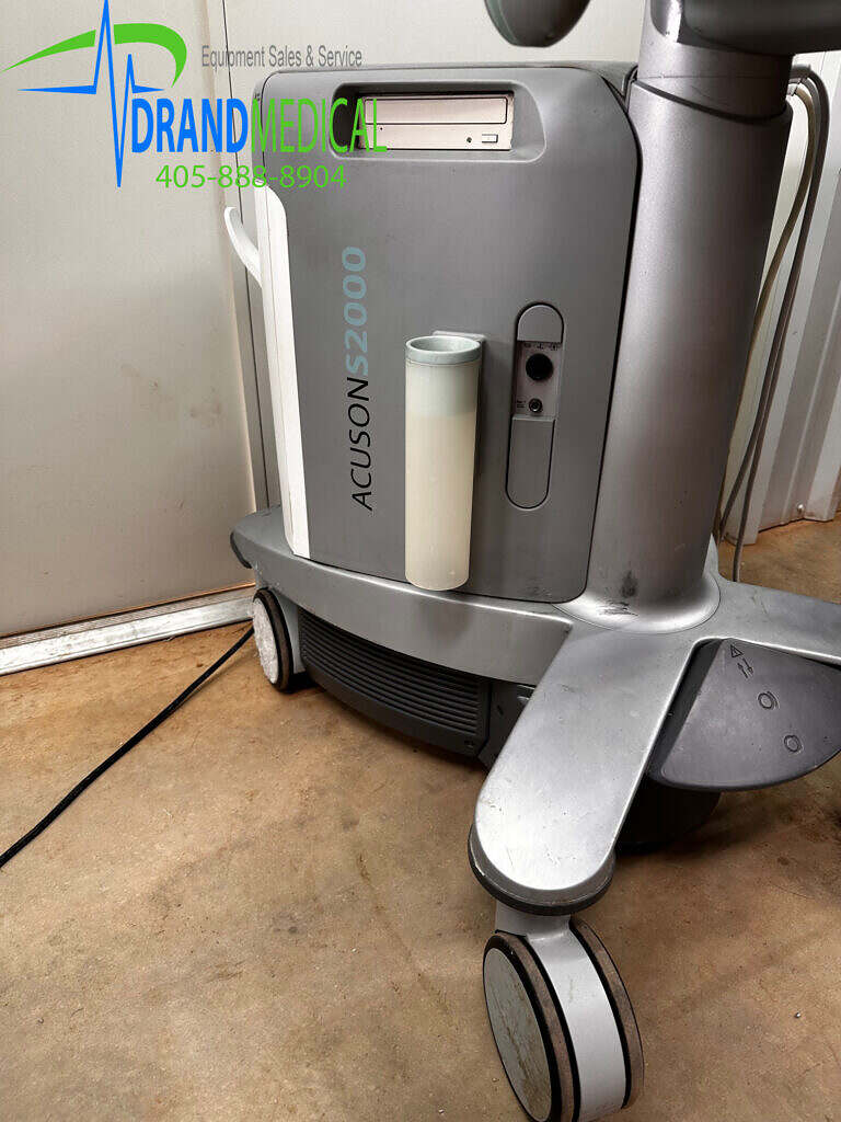 Siemens Acuson S2000 Ultrasound System 4C1 & 14L5 & 9L4 Probes - Medsold