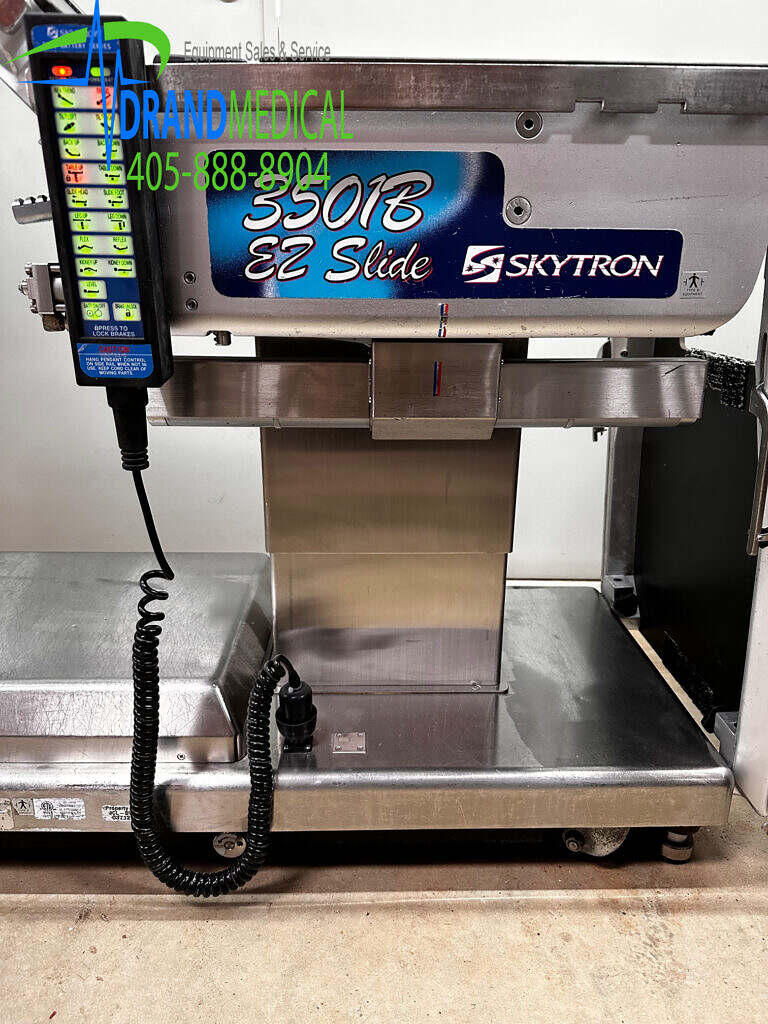 Skytron 3501B EZ Slide Surgical OR Table with Hand Controller No pads ...