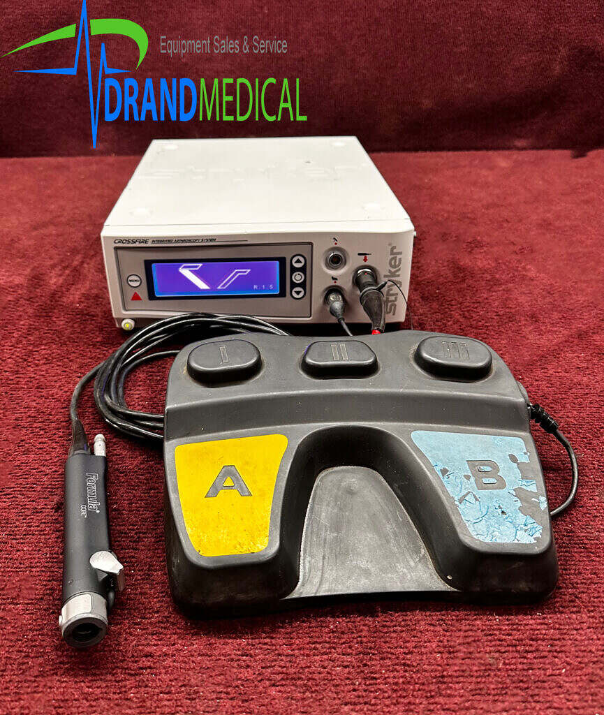 Stryker Crossfire Integrated Arthroscopy W/ footswitch and Handpiece ...