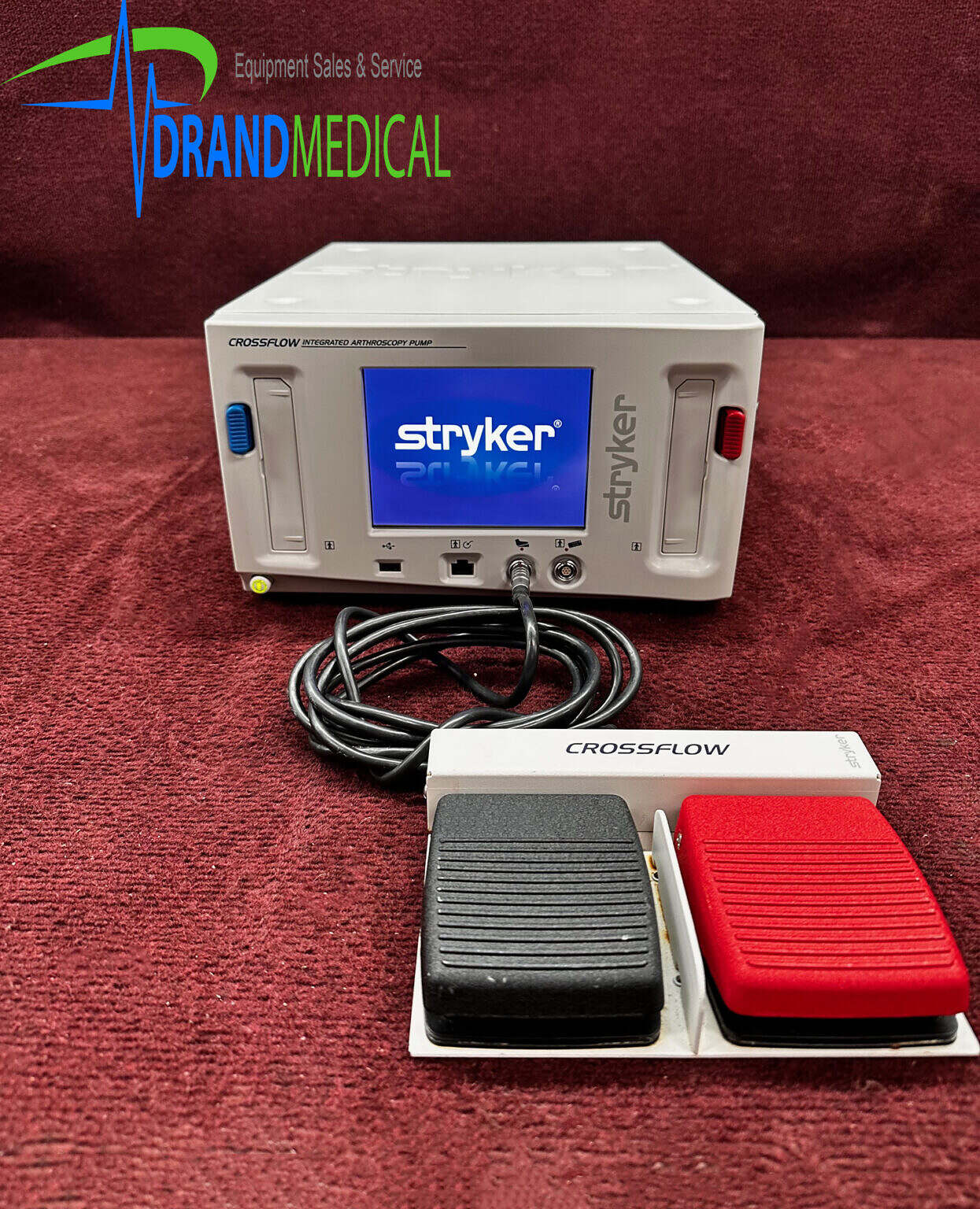 2015 Stryker Crossflow Integrated Arthroscopy Pump W/ Foot Control(A1-4 ...
