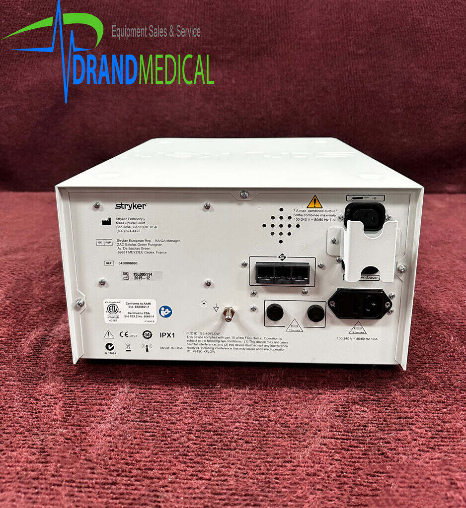 2015 Stryker Crossflow Integrated Arthroscopy Pump W/ Foot Control(A1-4 ...