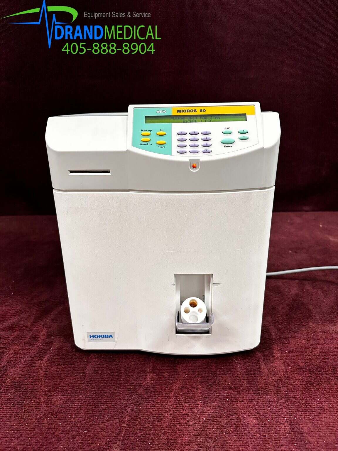 Horiba ABX Micros 60 Hematology instrument Analyzer - Medsold