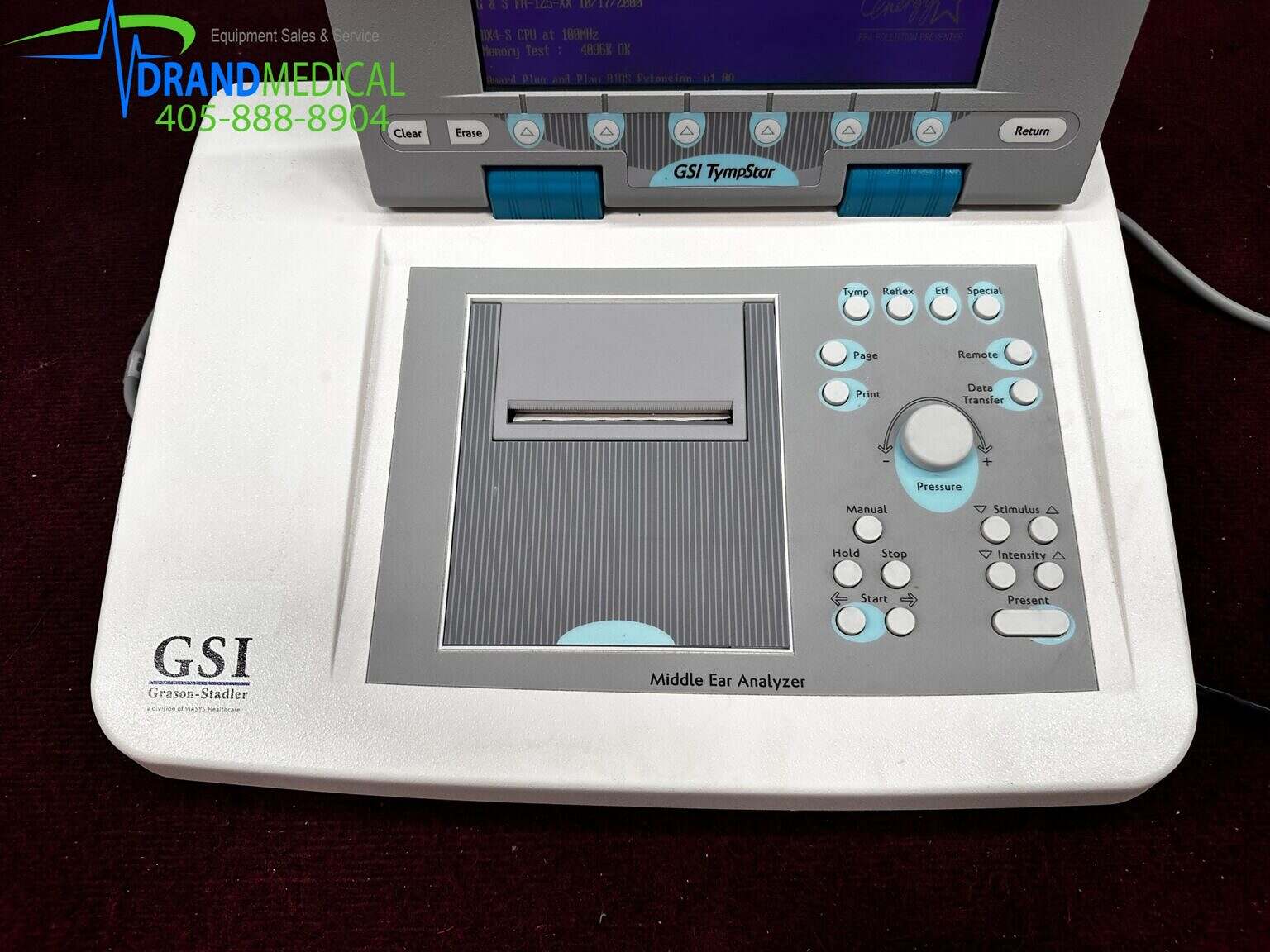 Grason Stadler GSI TympStar Comprehensive Middle Ear Analyzer - Medsold